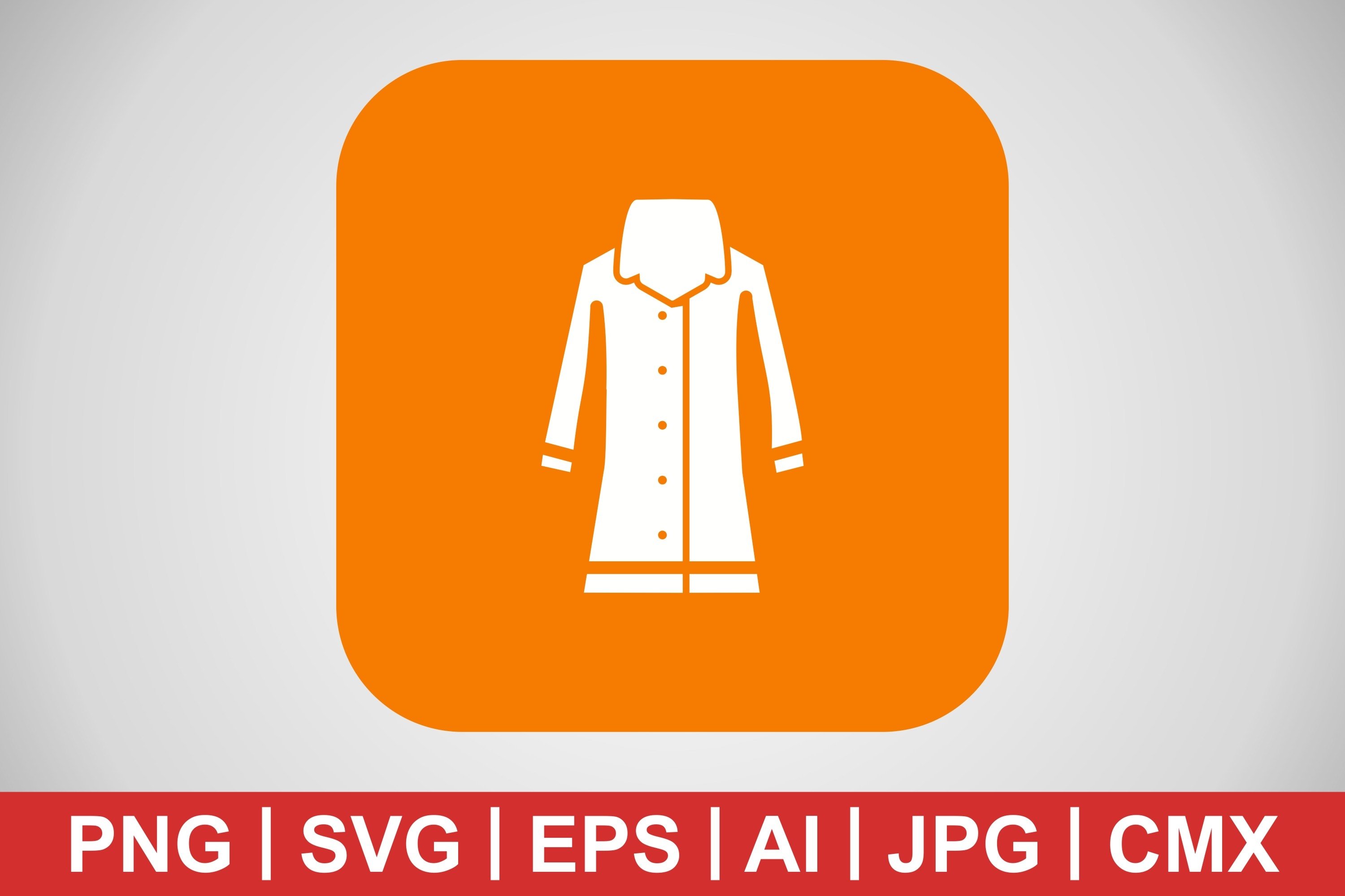 Vector Rain Coat Icon (1039287) | Icons | Design Bundles