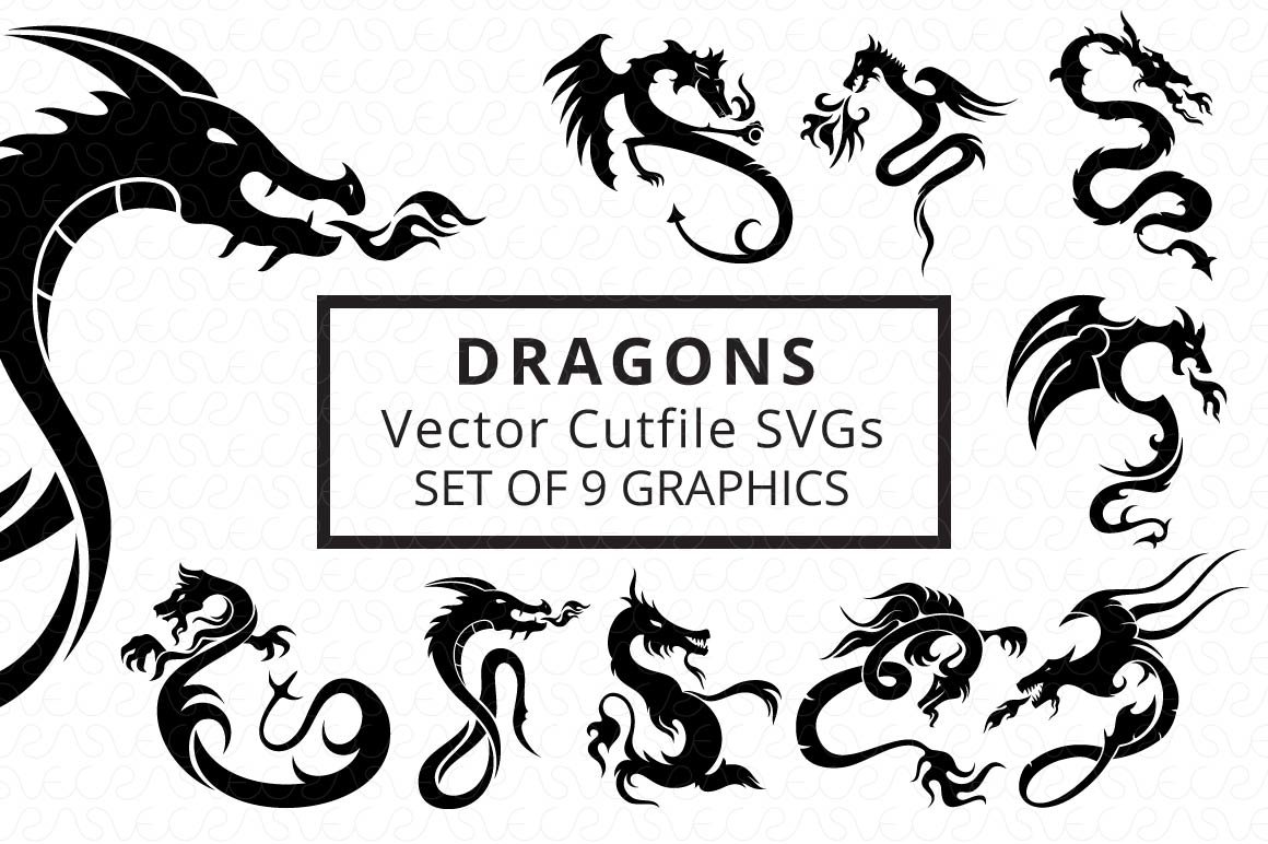 SVG Cutfiles Bundle-1 with 200 Unique Shapes (213675) | Illustrations ...