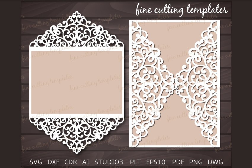 Stationery Paper Design & Templates svg, cdr, ai, eps, dxf,studio ...