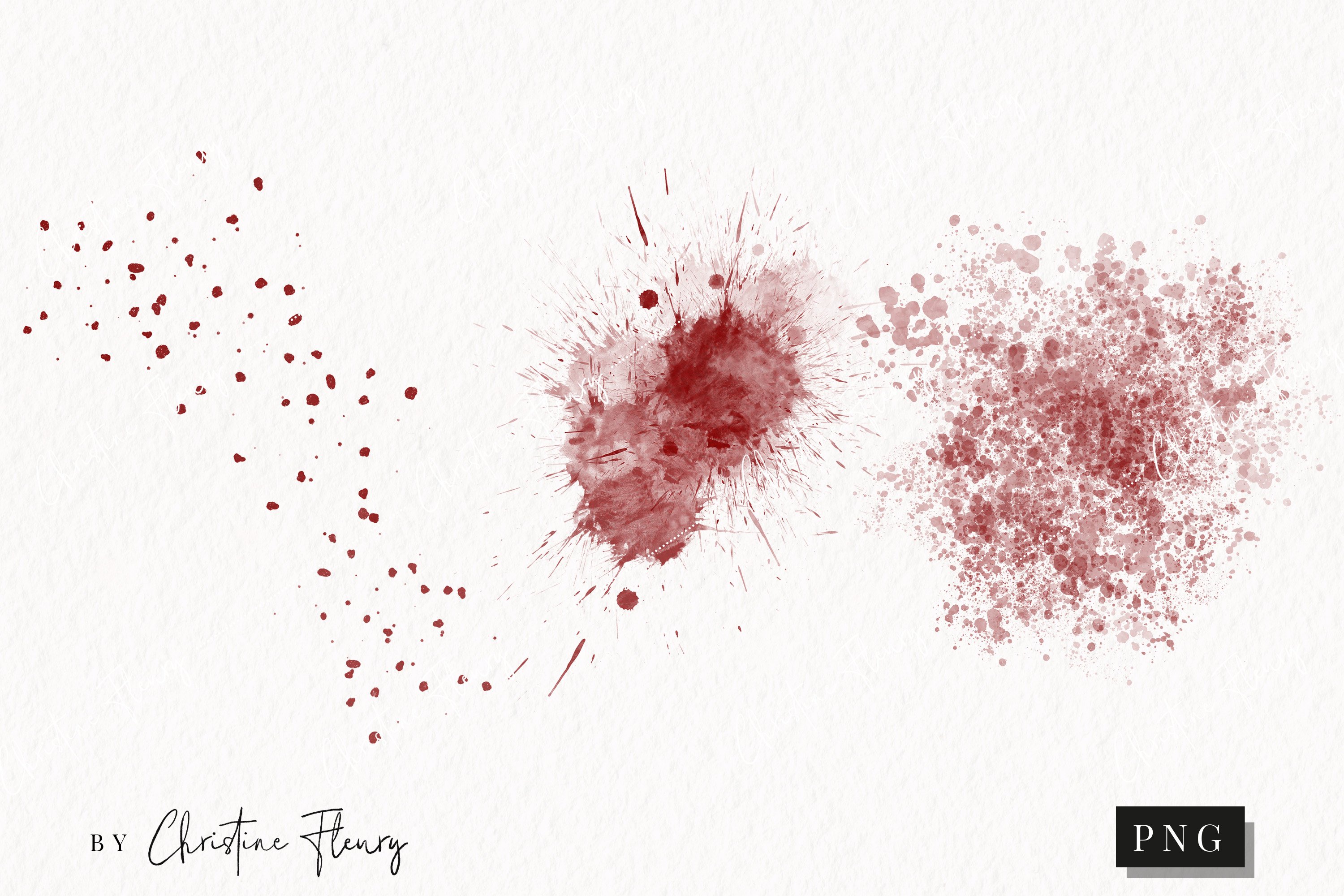 Blood Splatter Clipart