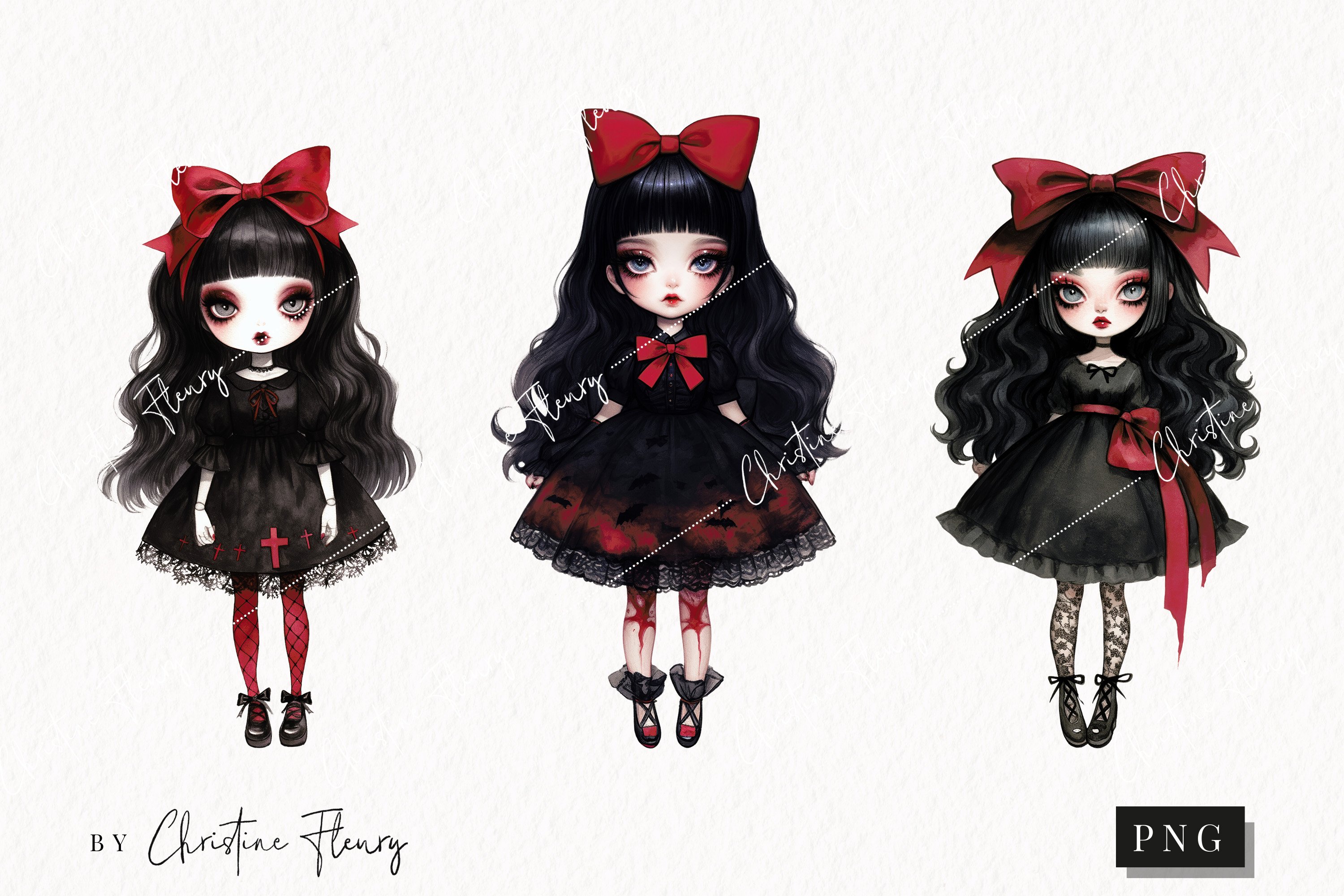 Gothic Dolls Gothic Doll 6 Poster