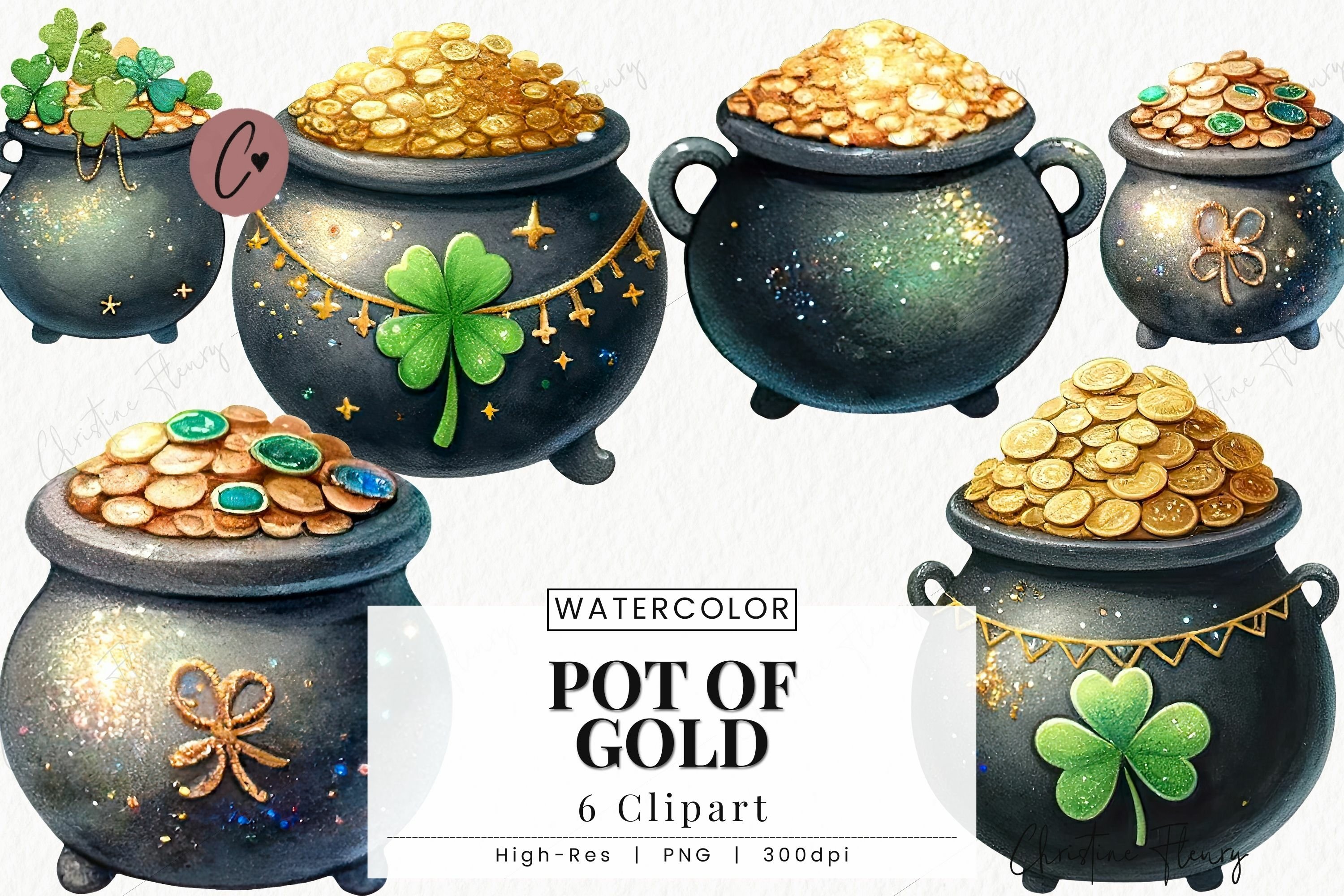 Clipart Pot Of Gold