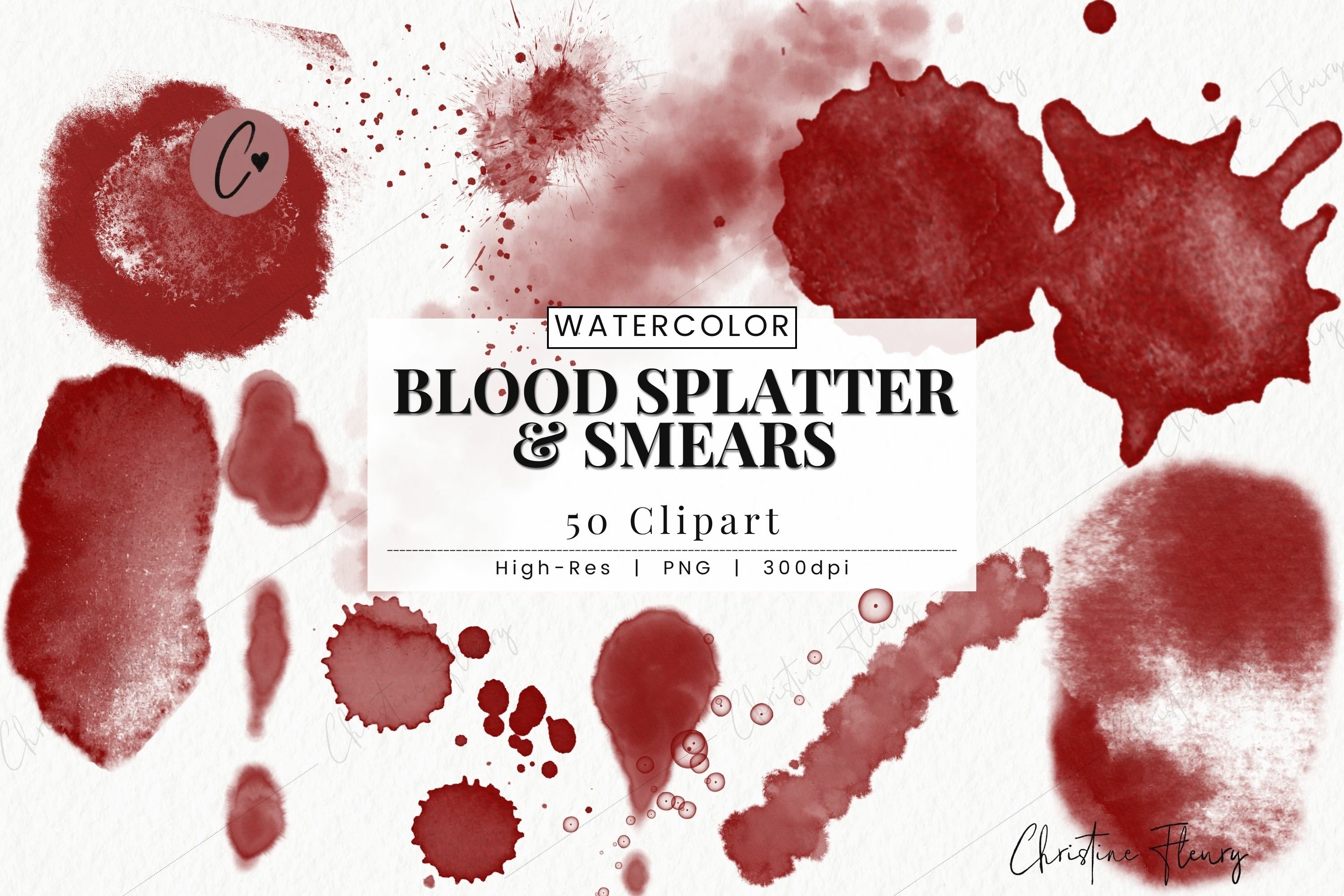 Blood Splatter Clipart