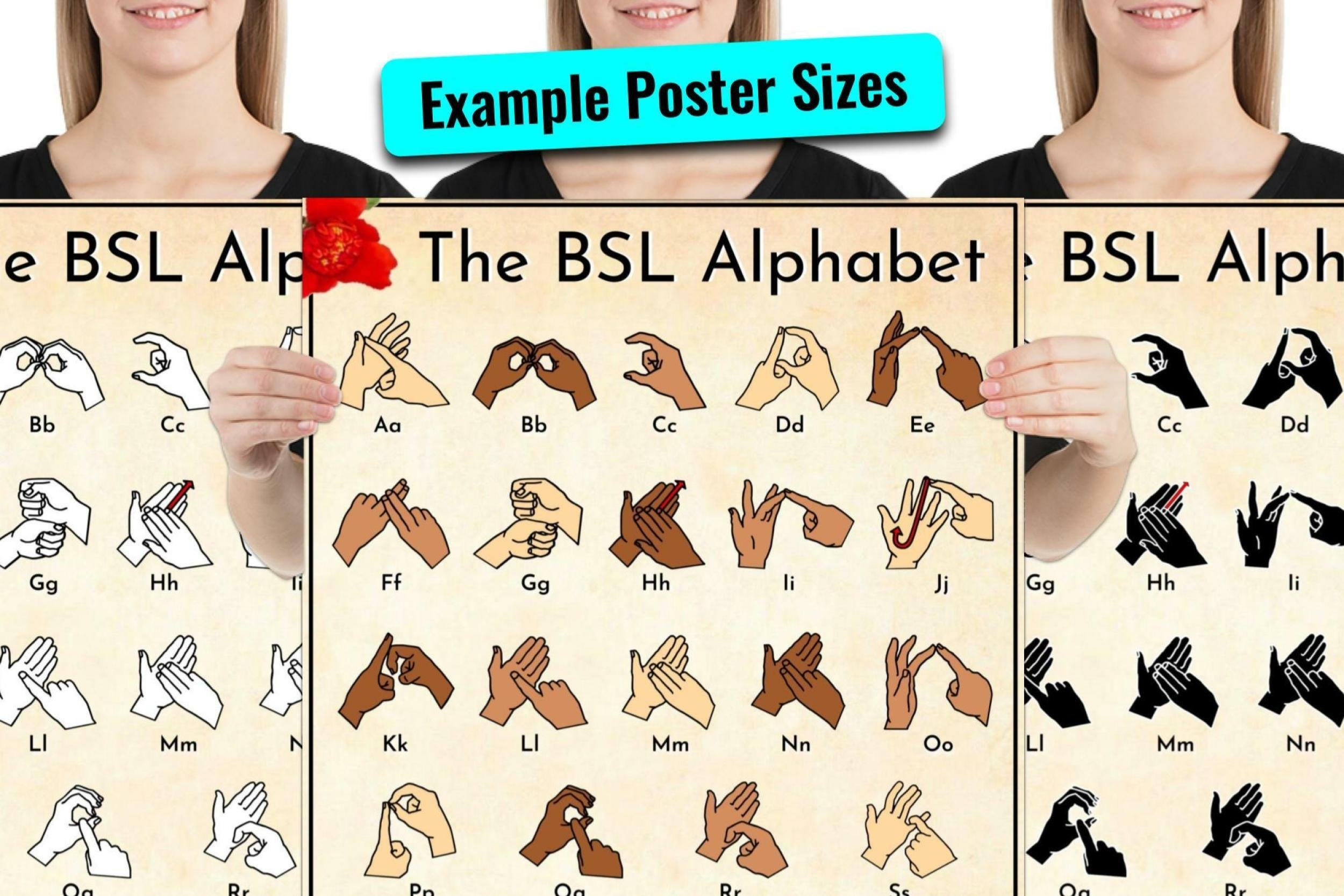 Alphabet In Bsl