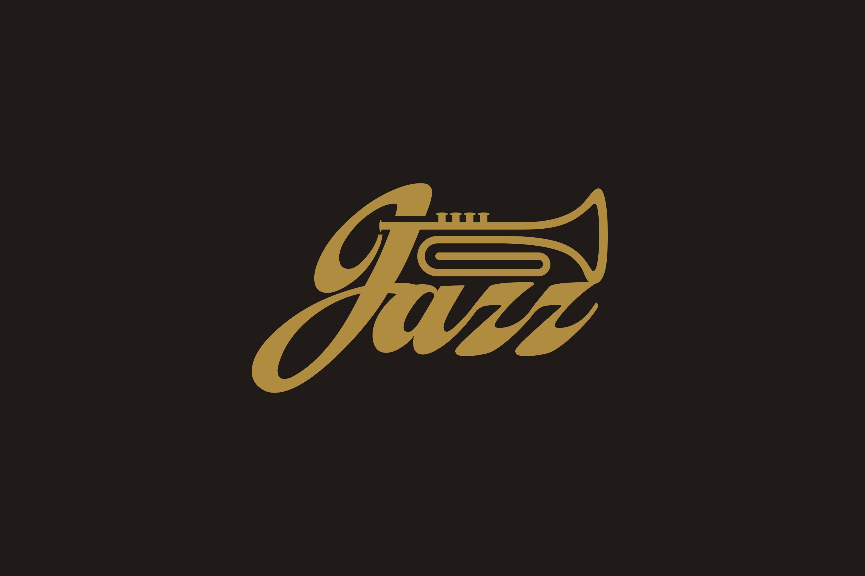 Jazz Vector Logo Design Template (1023816) | Logos | Design Bundles