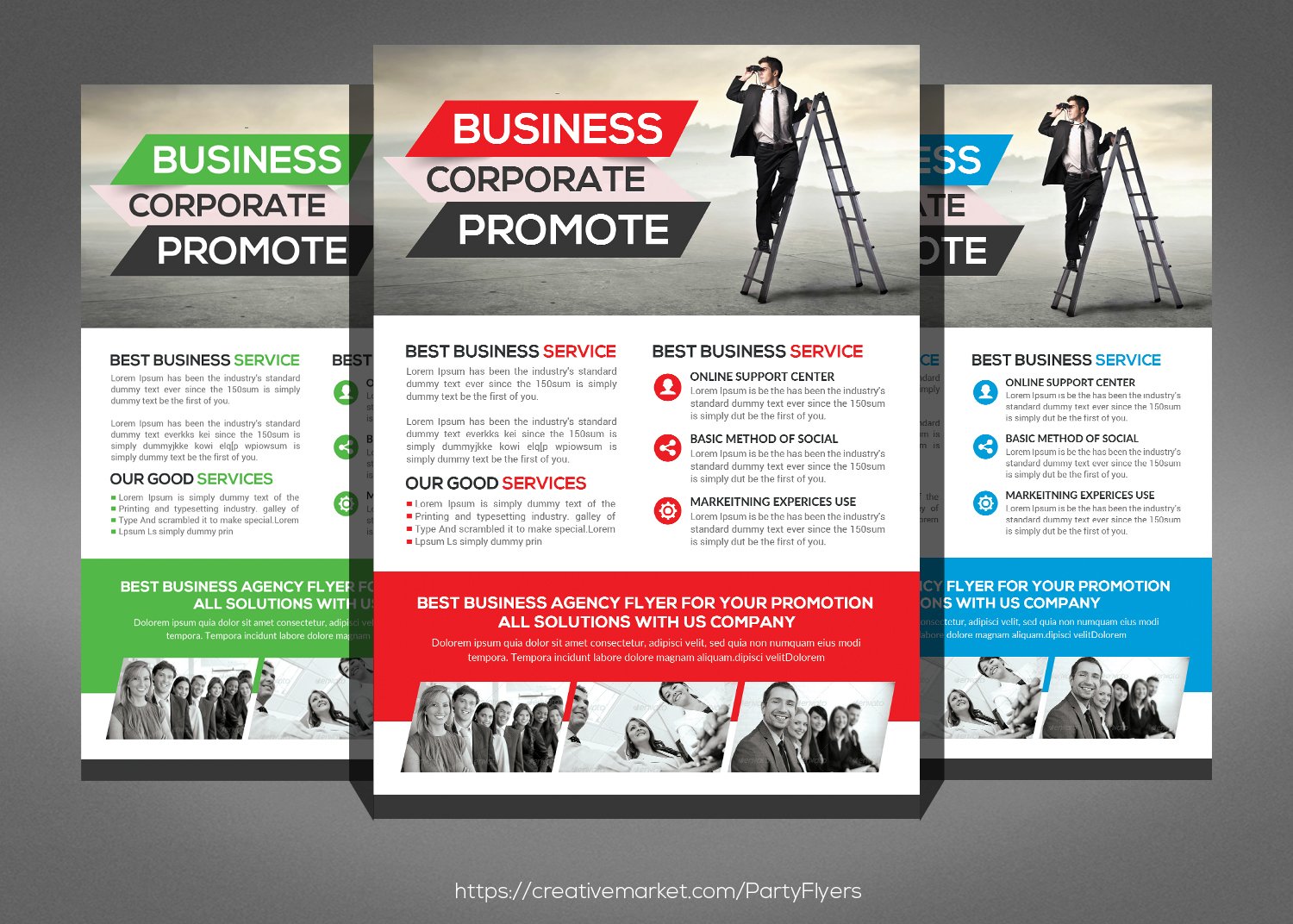 Agency Flyer (100210) | Flyers | Design Bundles