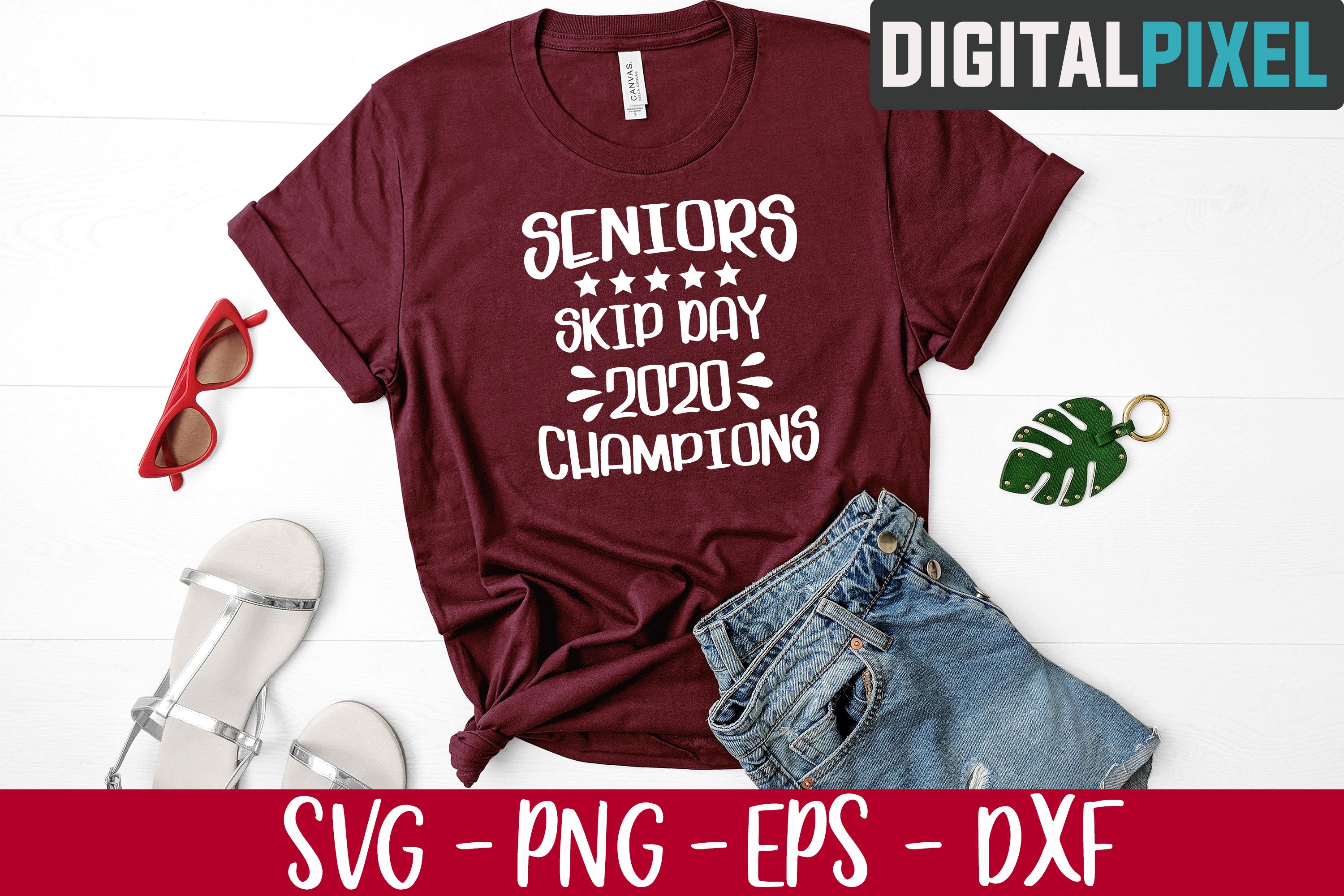 Seniors Skip Day 2020 Svg, Class of 2020 Champions Svg (569107) | Cut ...