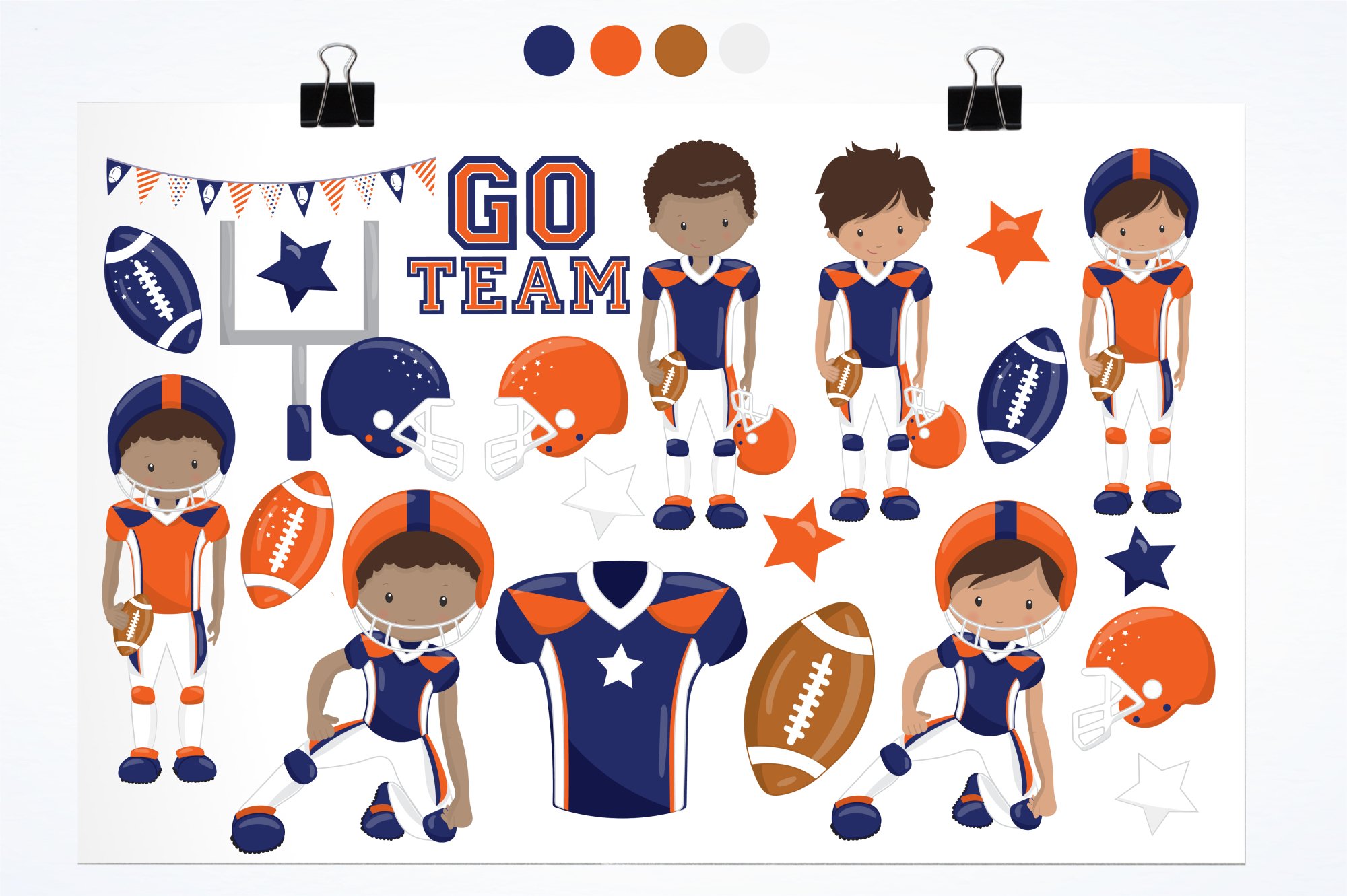 American Football graphics and illustrations (14846) | Illustrations ...