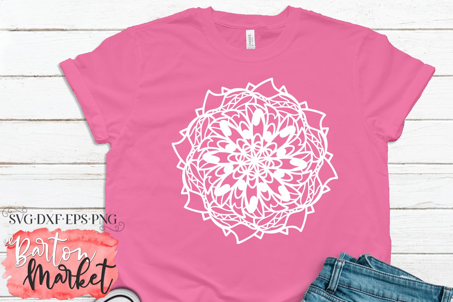 Color Me Mandala Illustration (540118) | Cut Files | Design Bundles