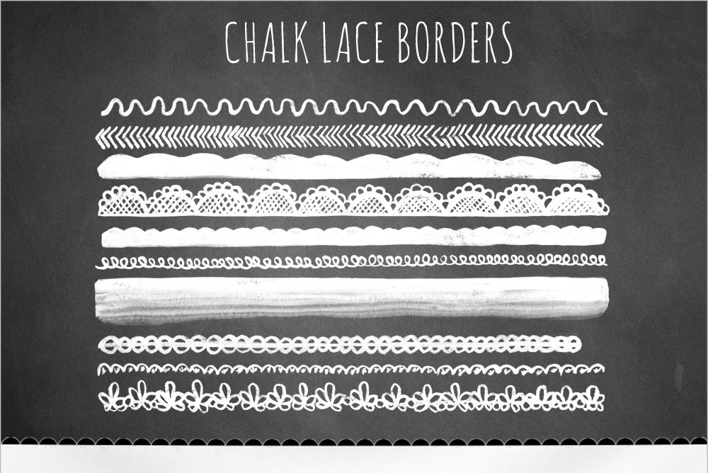 Chalkboard Art Borders
