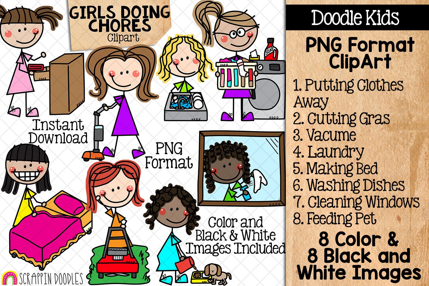 Family Doing Household Chores Clipart 20 Free Cliparts