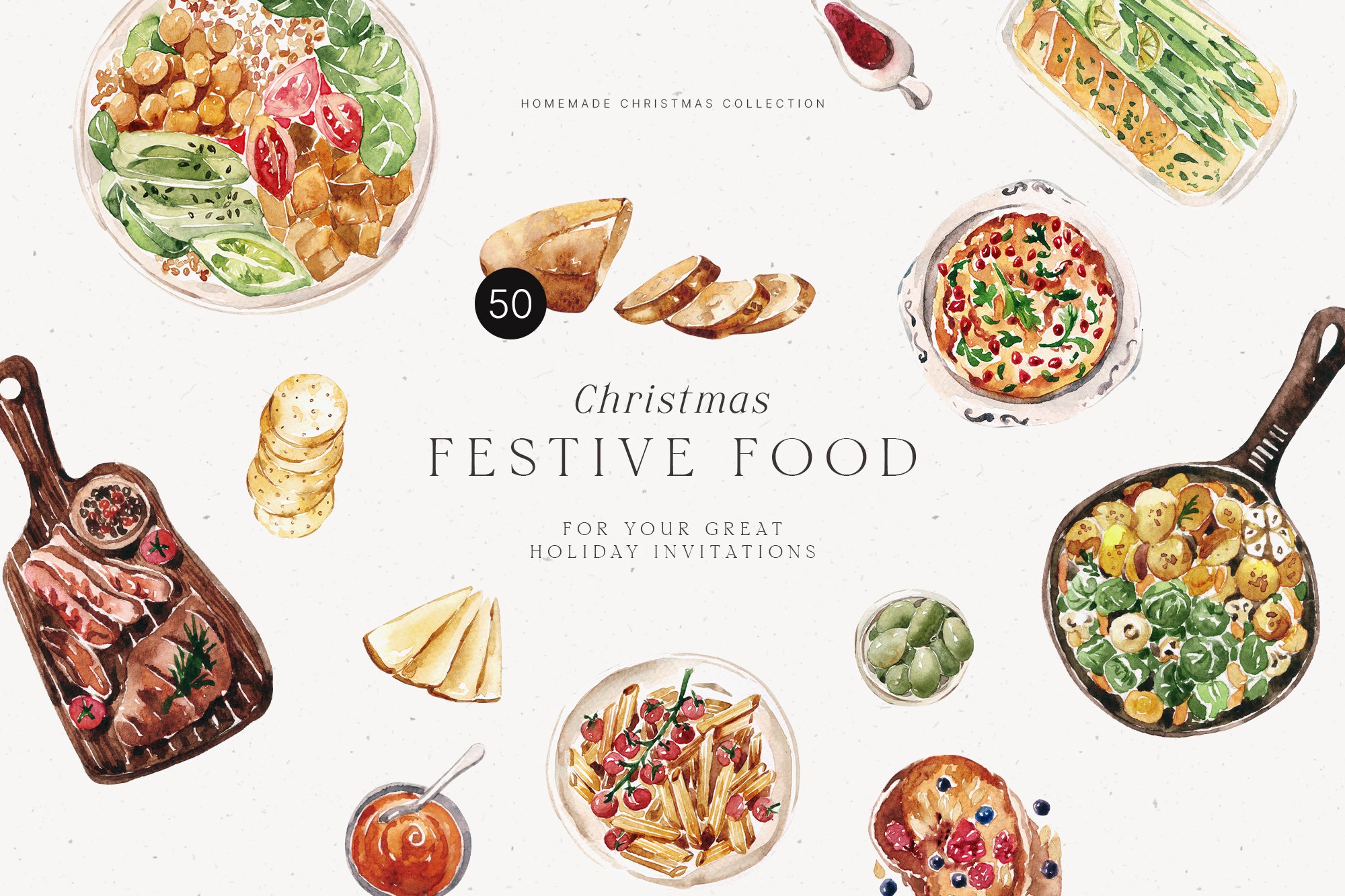 Christmas Food Clipart