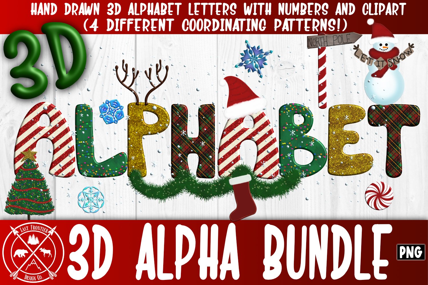 3d Clipart Alphabet