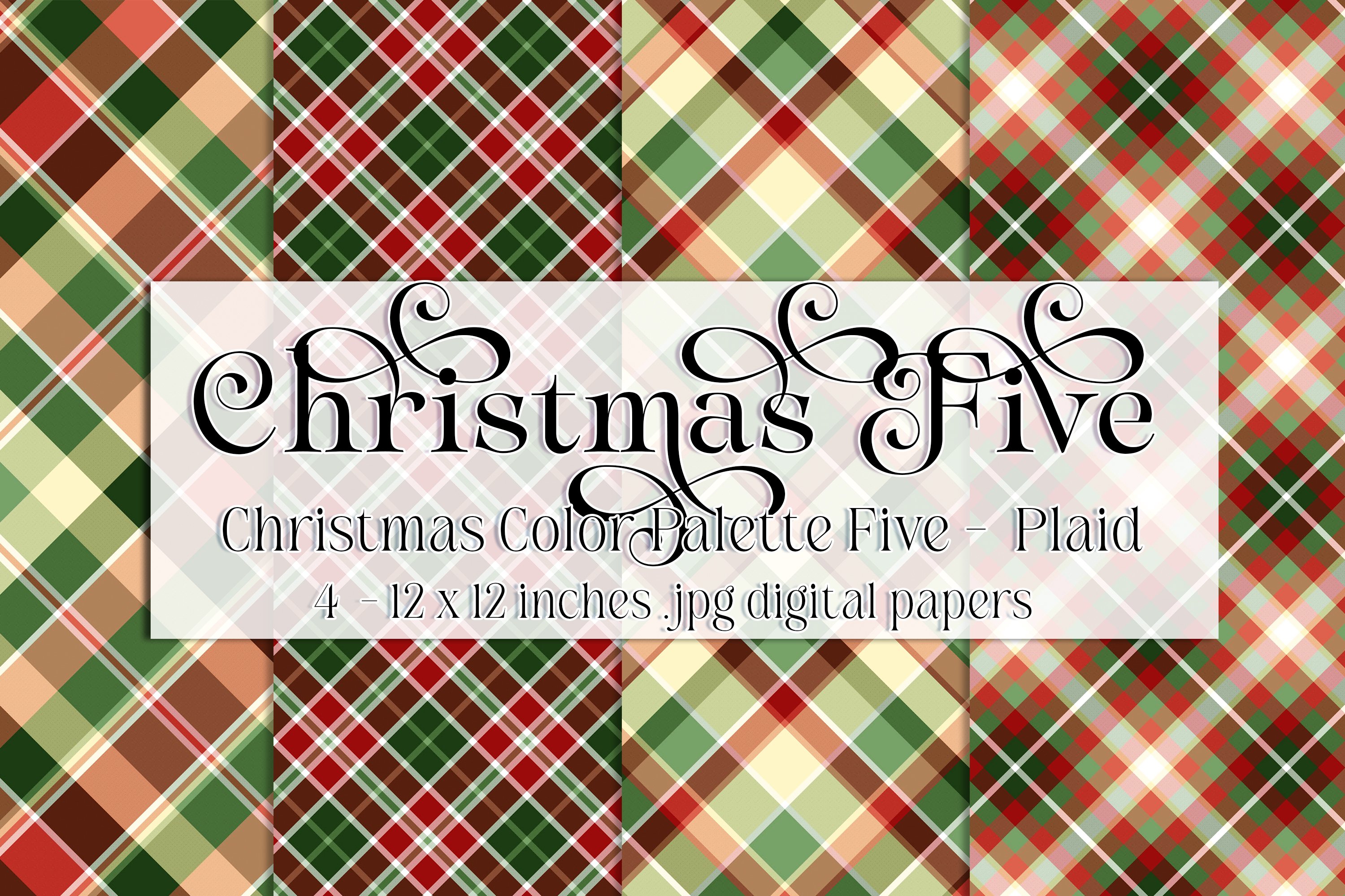 Five Christmas Color Scheme