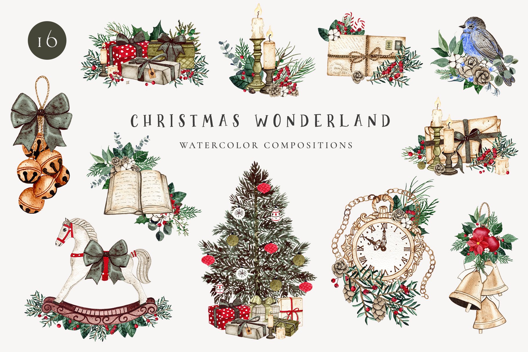 Christmas Scene Clip Art