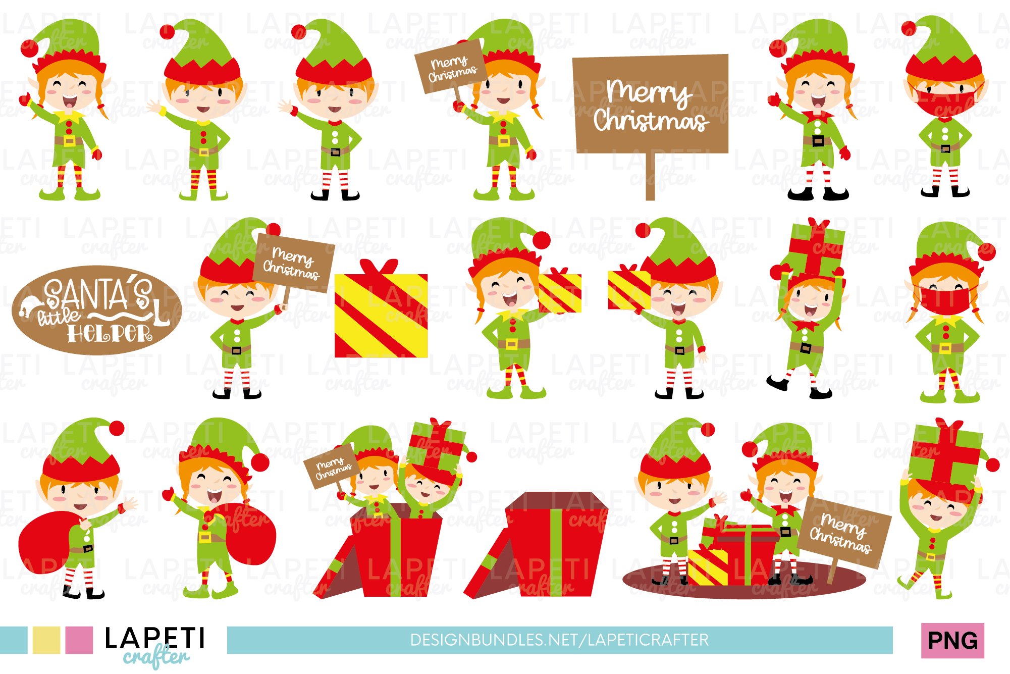 Free Clipart Elves