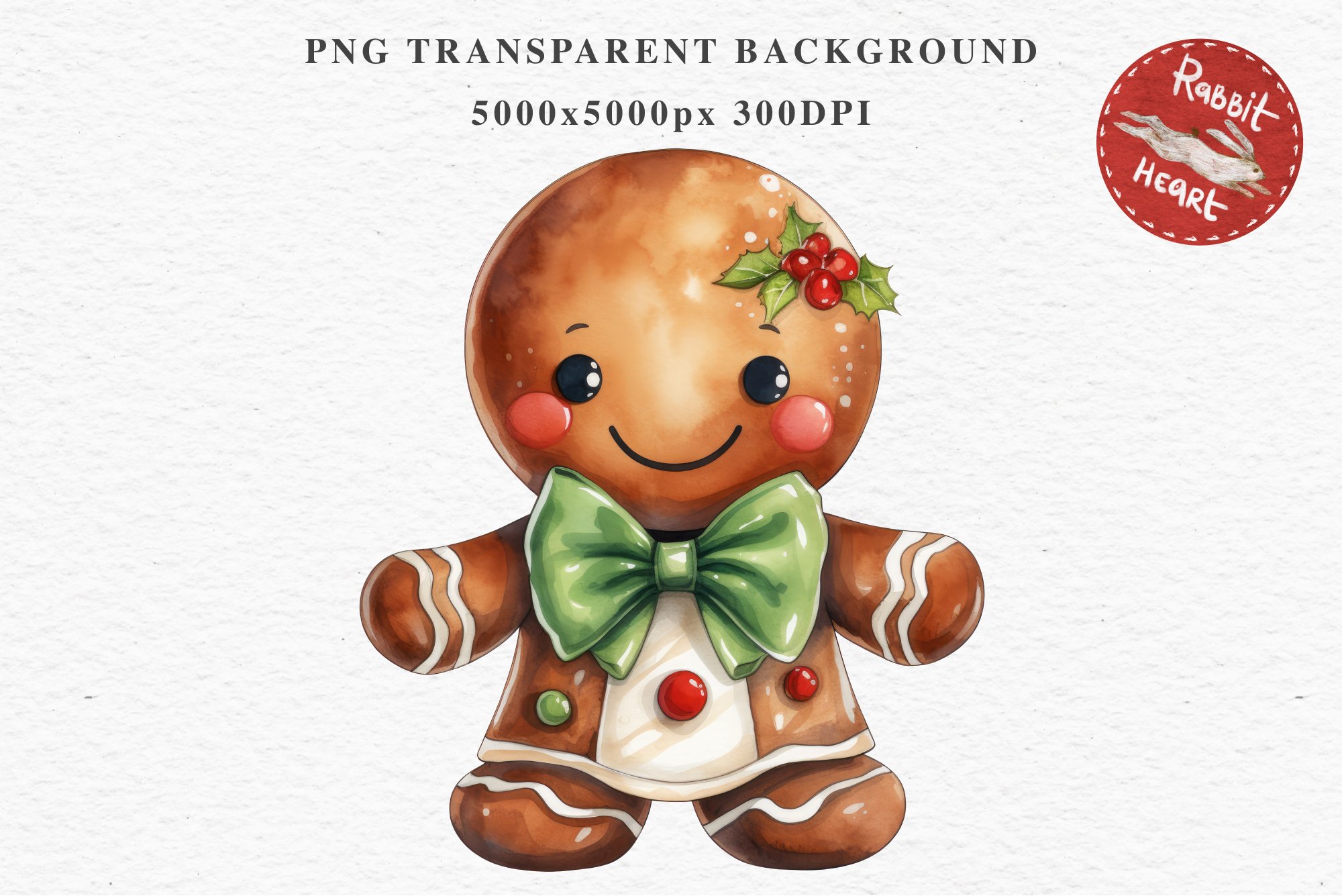 Printable Christmas Gingerbread