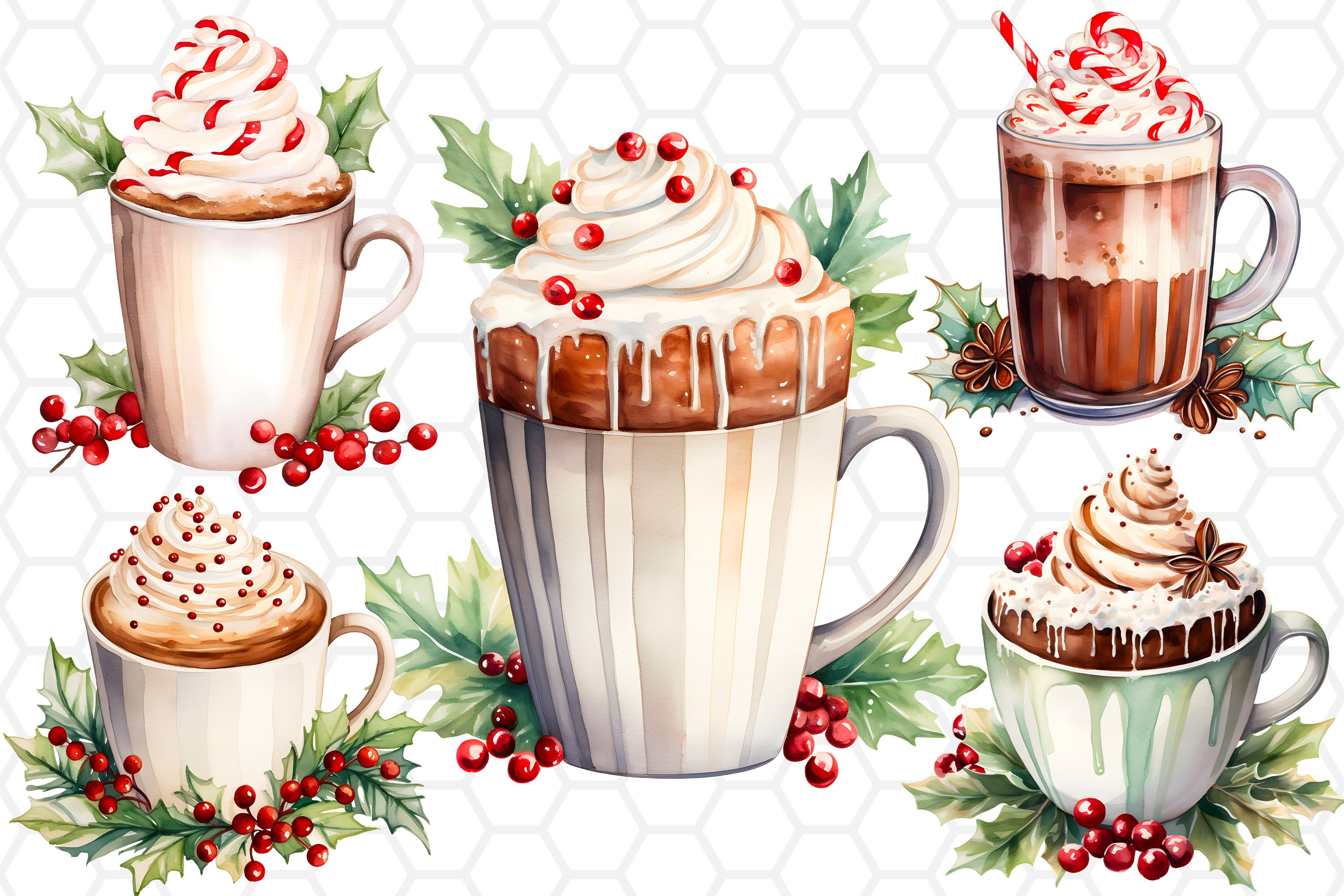 Christmas Chocolate Clipart
