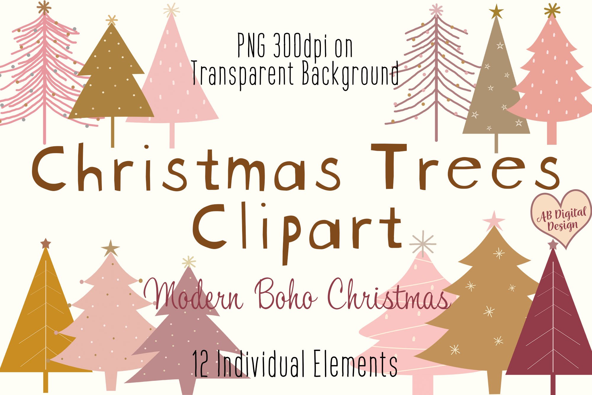 Pink Christmas Ornament Clip Art