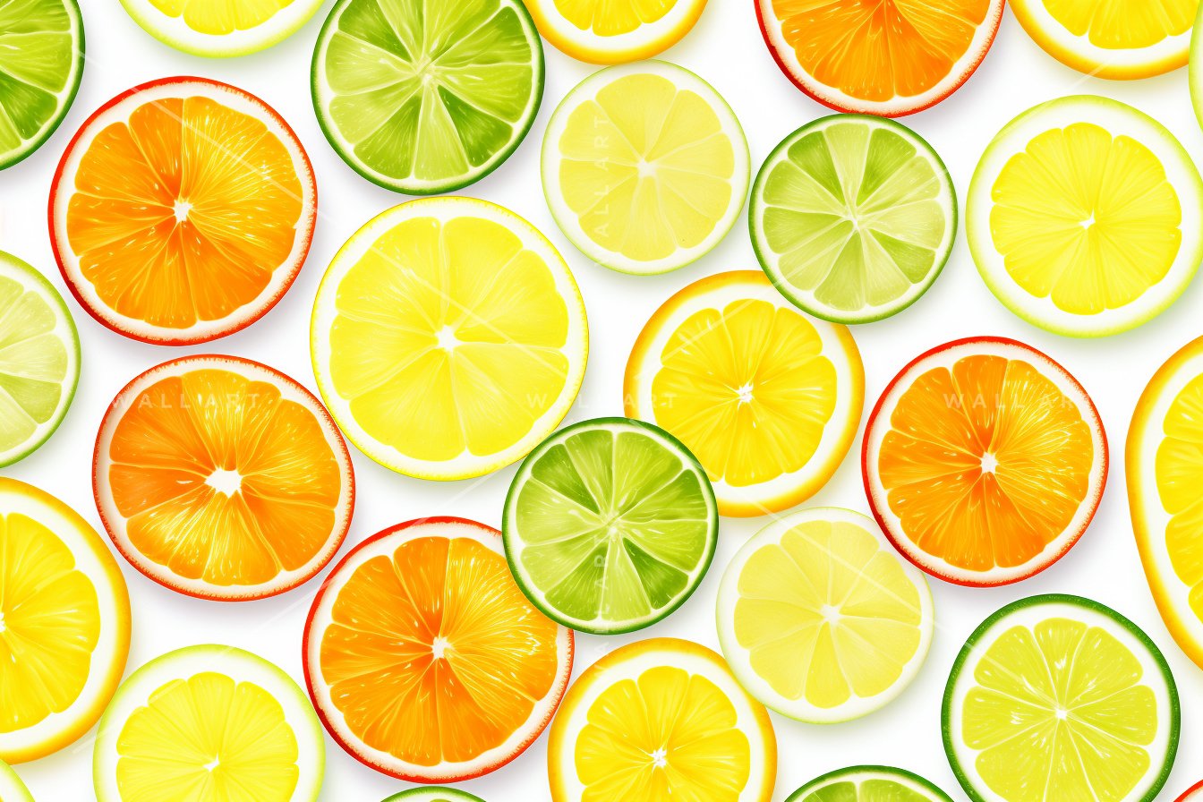 Citrus Produce Background