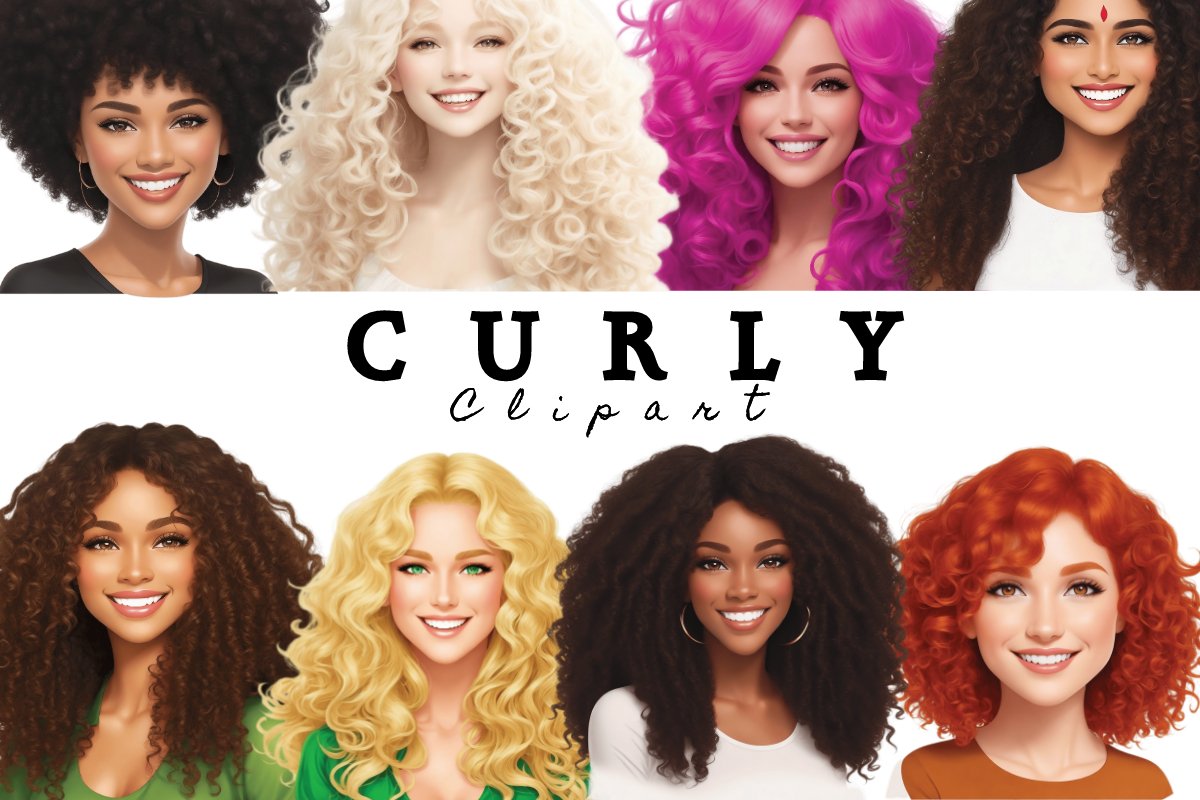 Curly Design Clipart