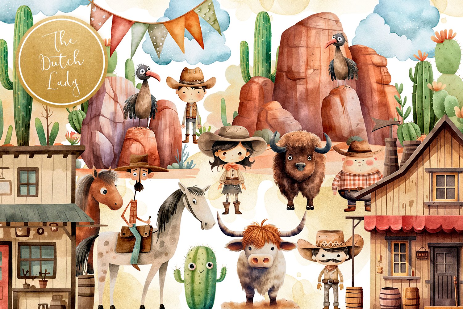 Western Clipart For Kids