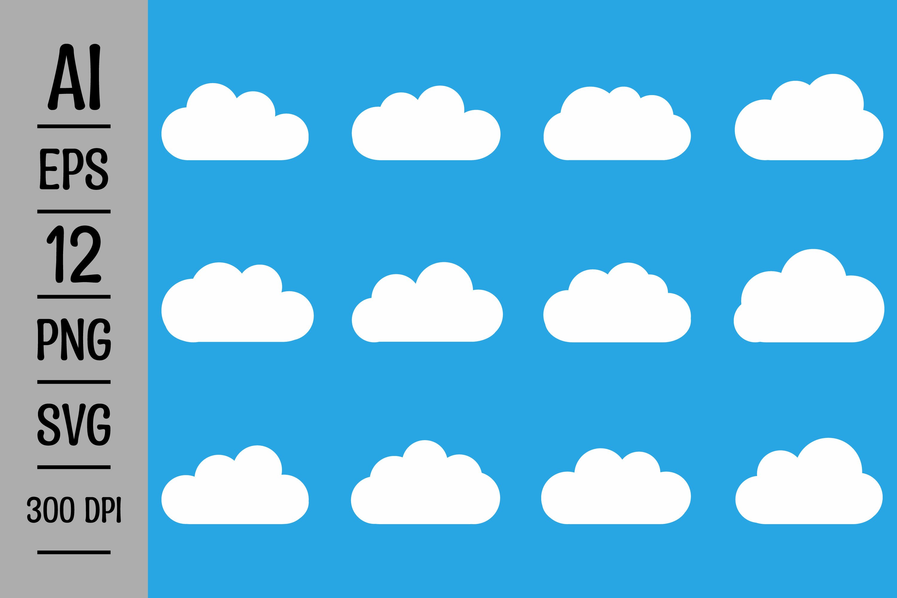 Cloud clipart vector design illustration (2142472) | Vectors | Design ...