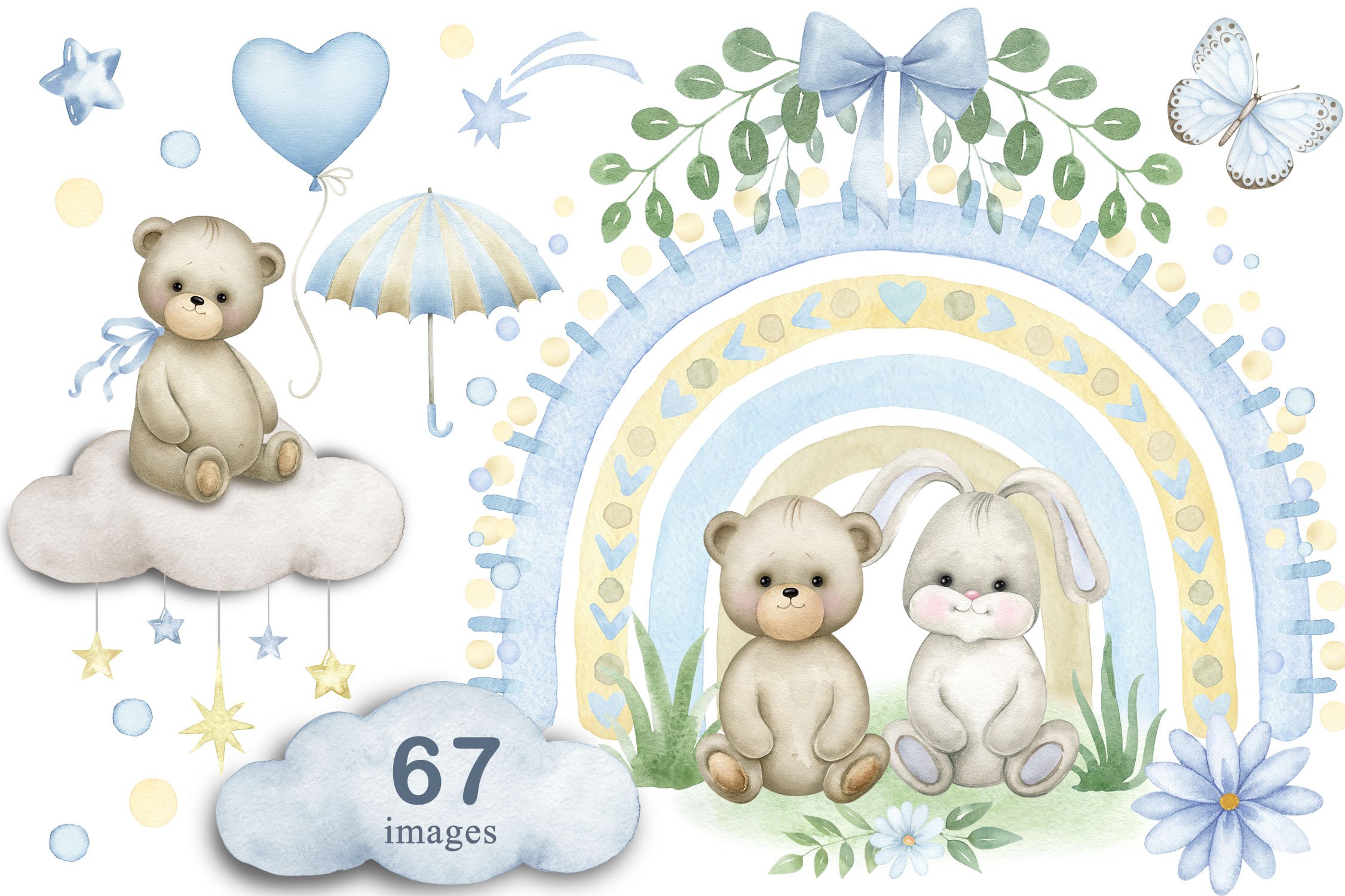Baby Boy Clip Art Border