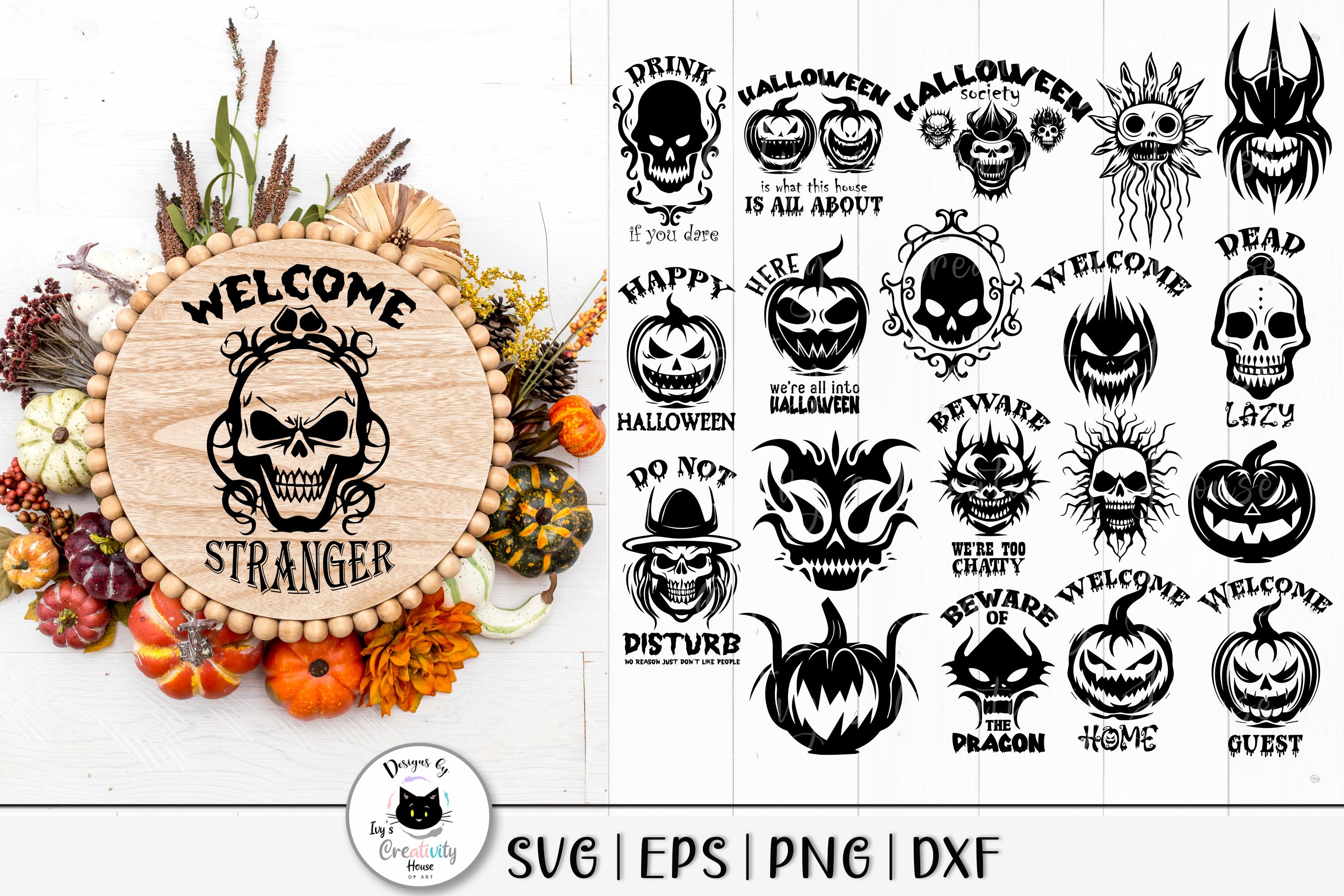 Scary Halloween Signs Printable