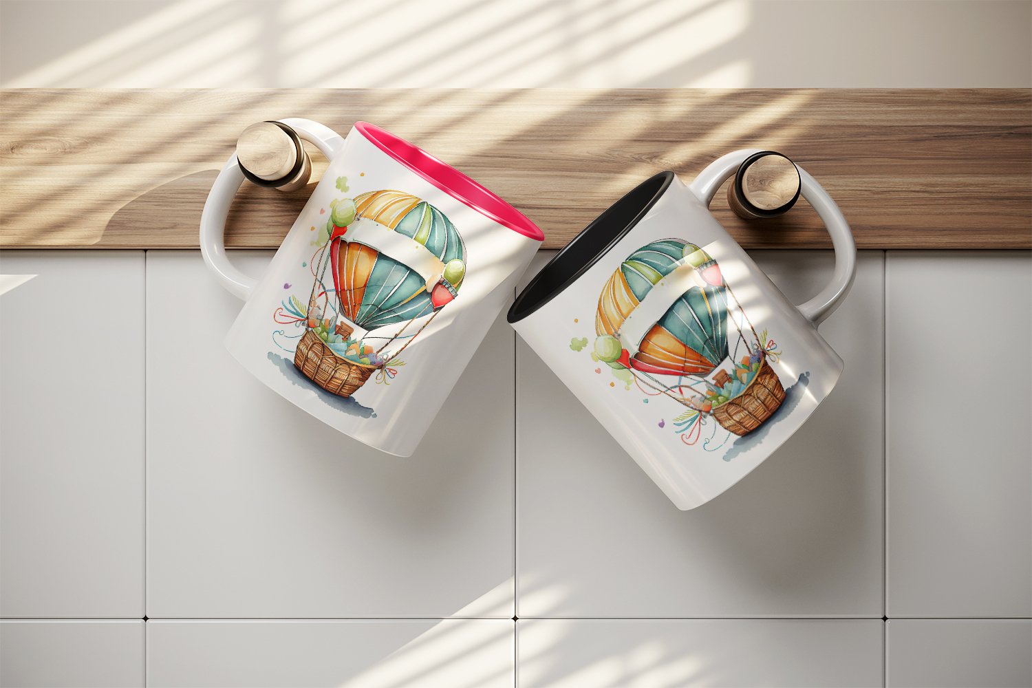 Hot Air Balloon Cups