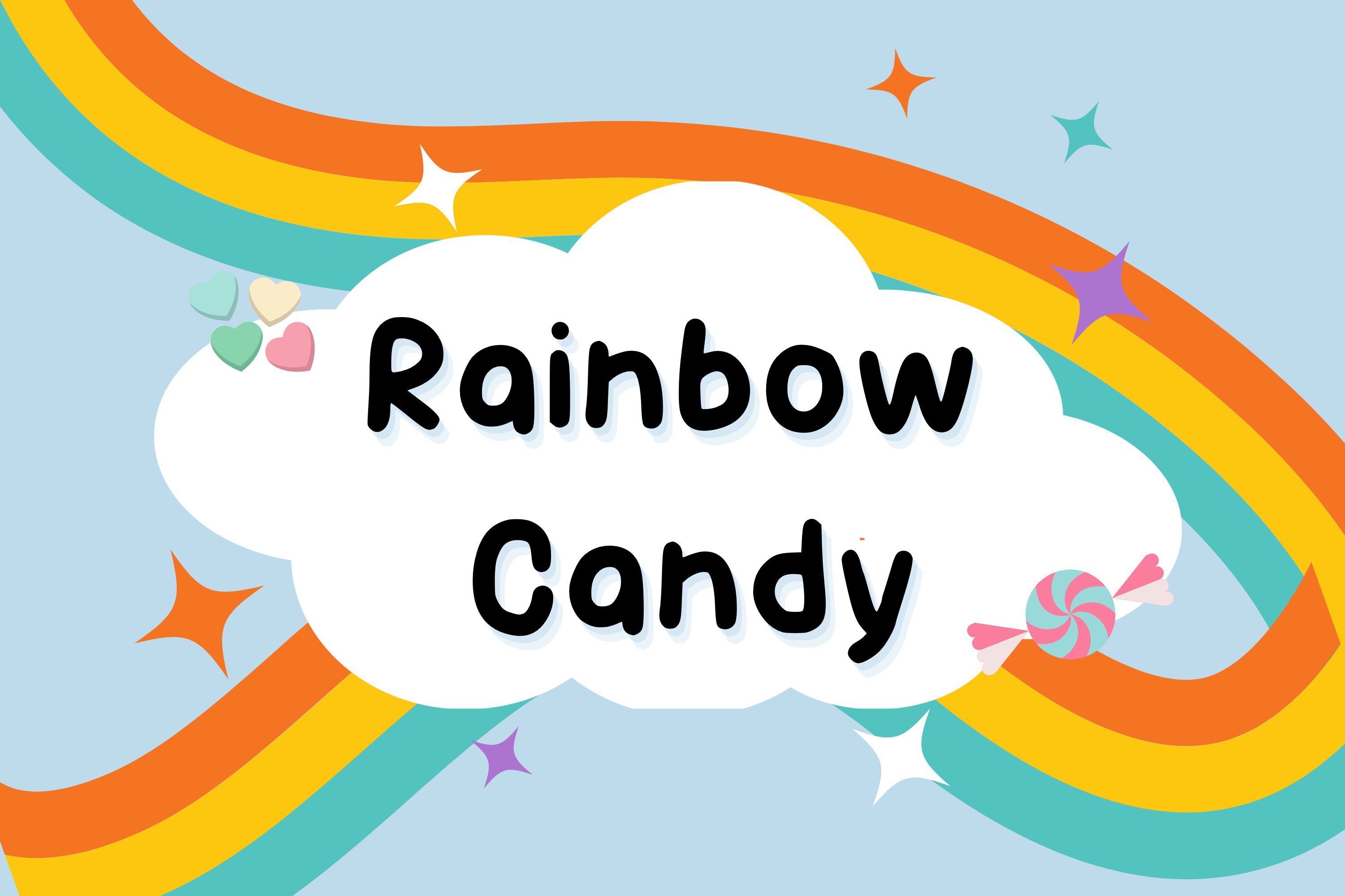 Rainbow Candy Clipart