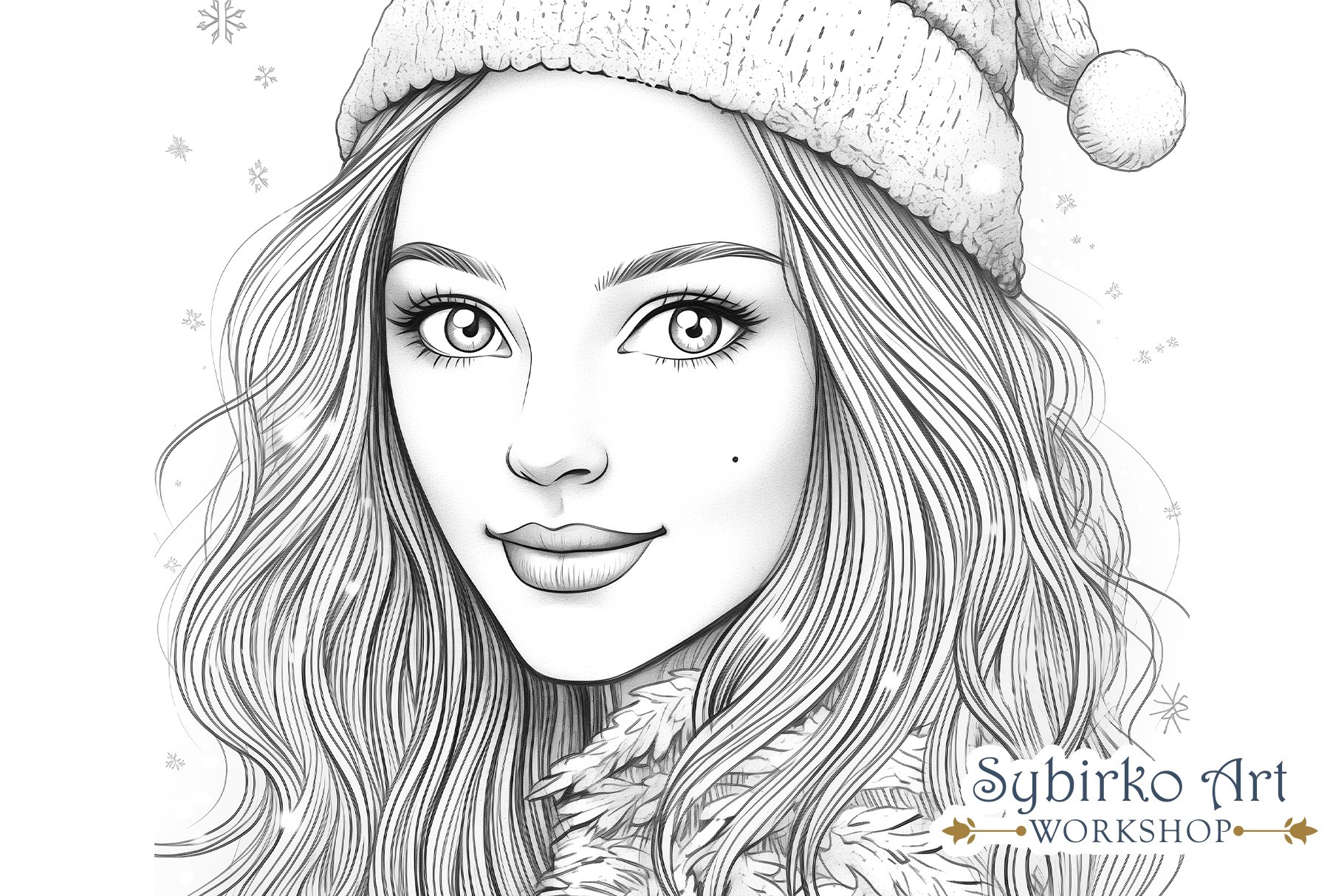 Christmas Coloring Pages For Girls