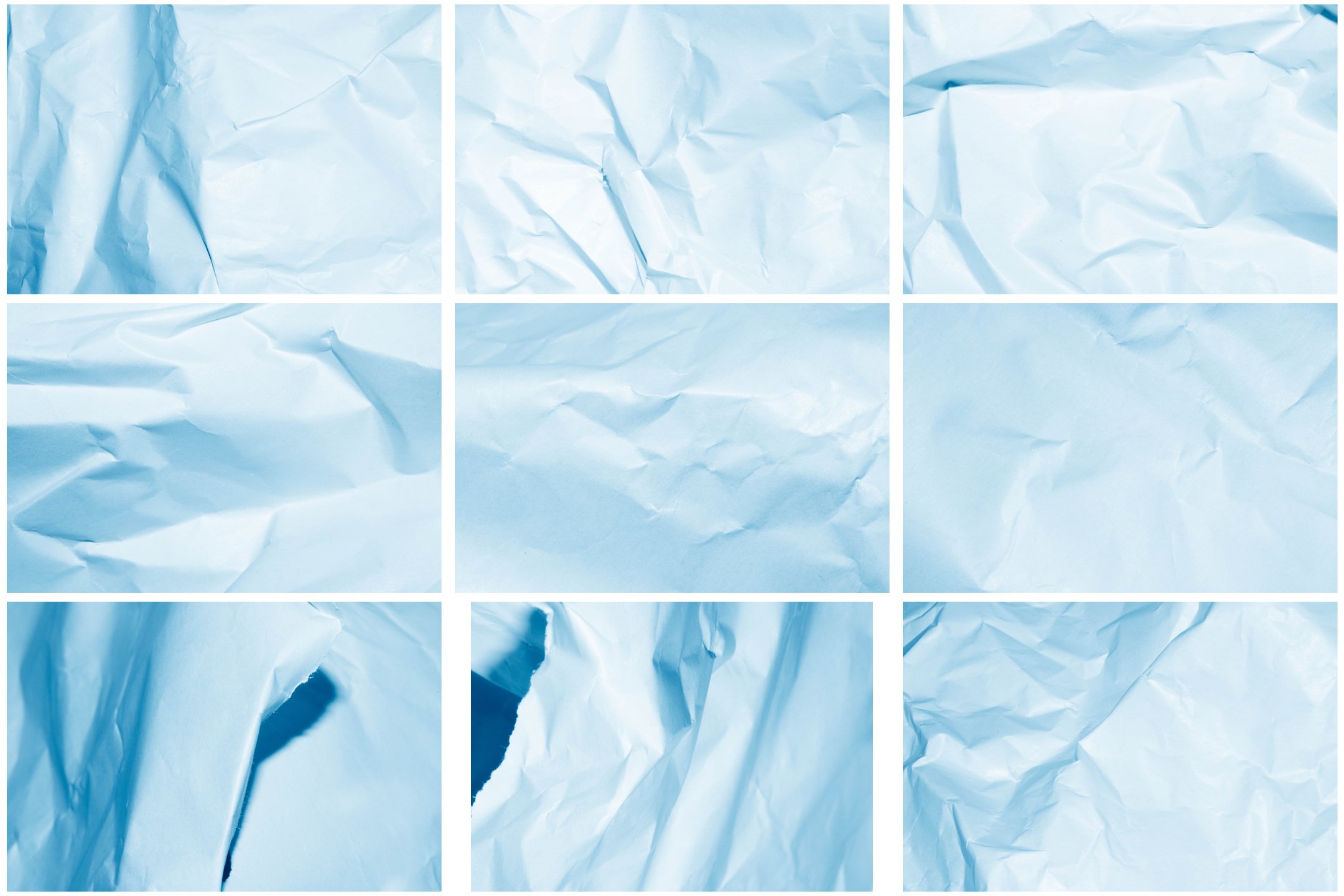 Colored Crumpled Paper Background