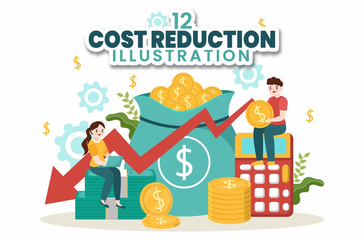 Cost Reduction Clipart