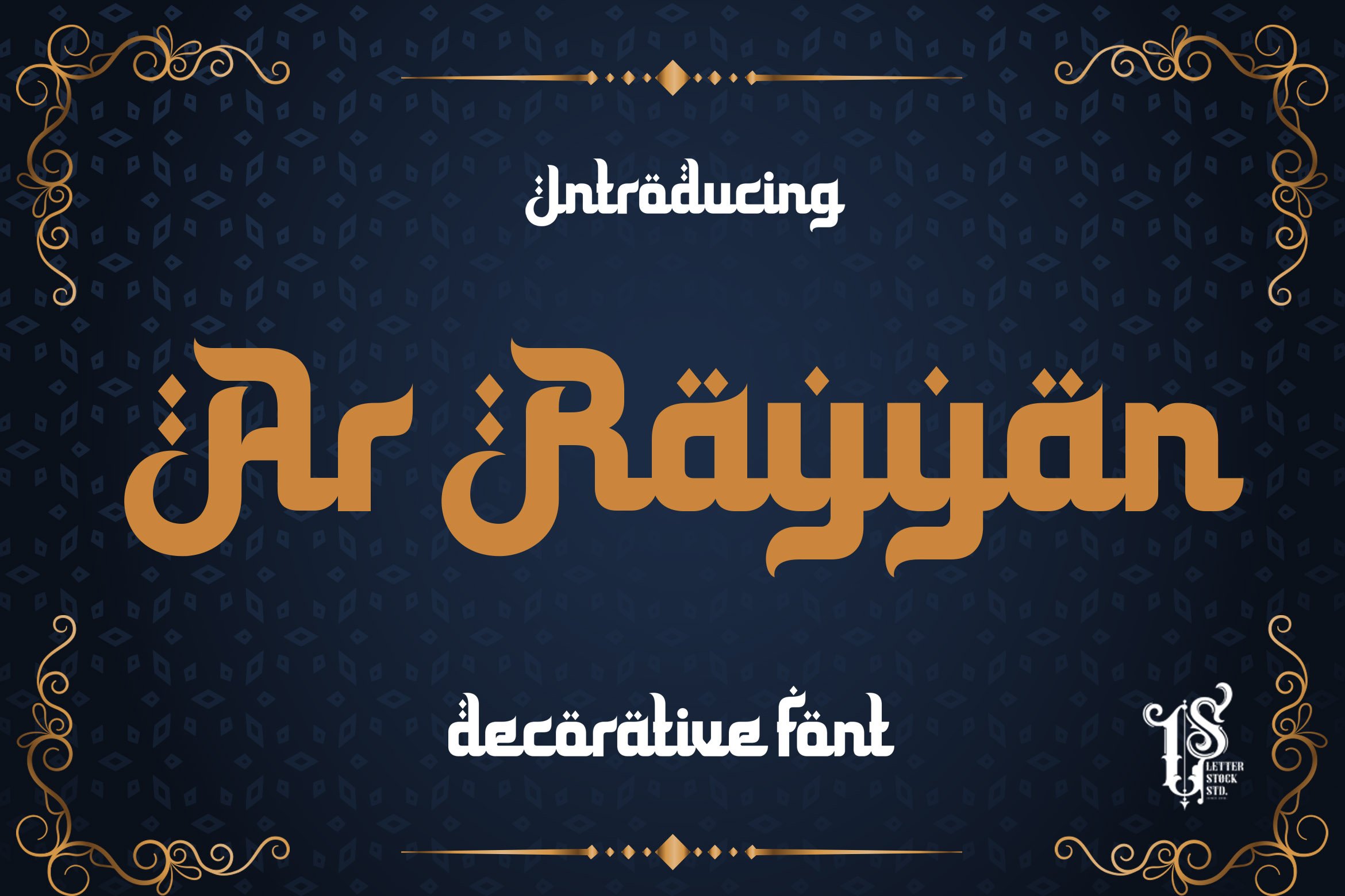 Ar Rayyan (1839808) | Display | Font Bundles