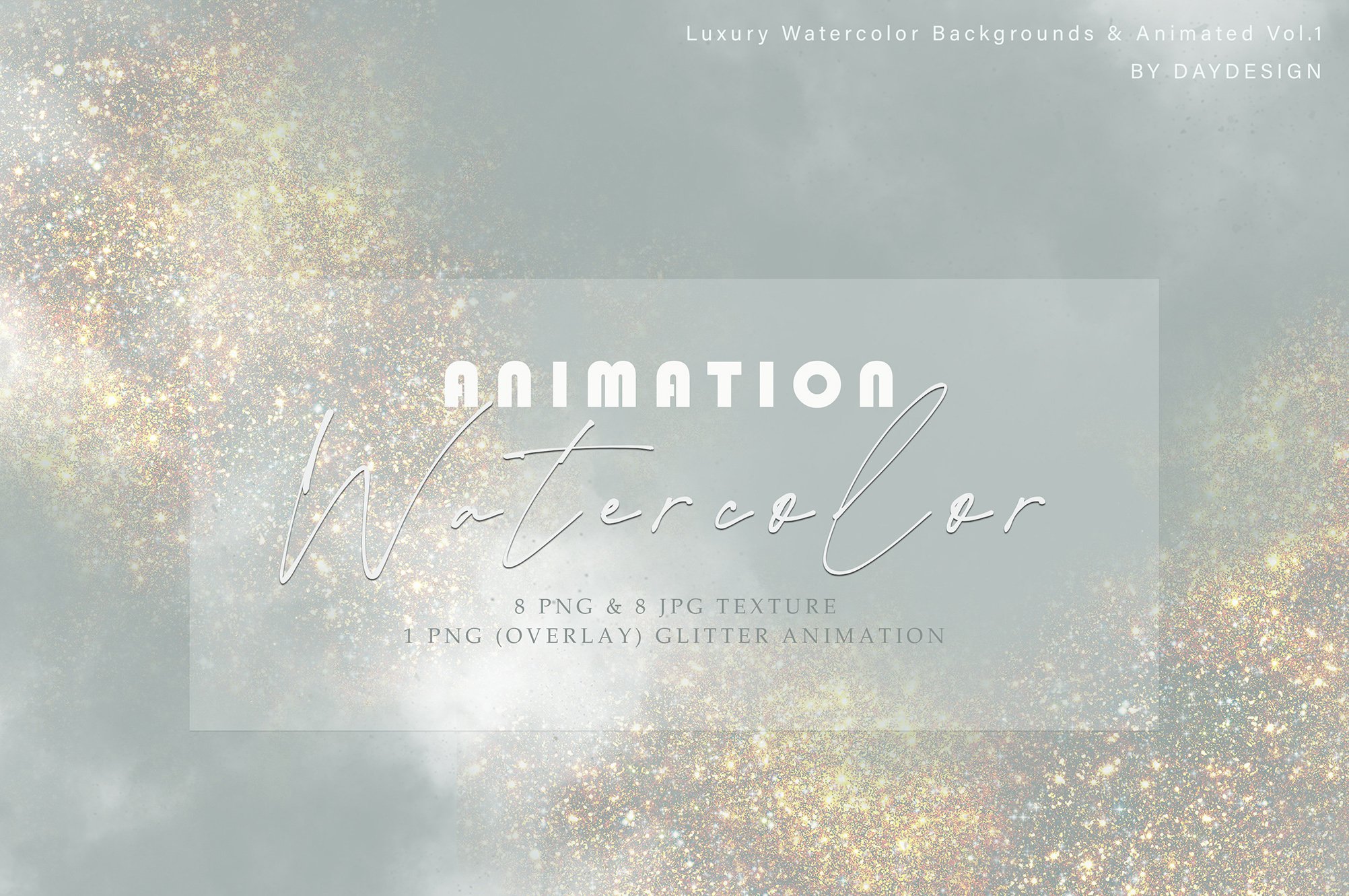 Glitter Animated Overlay PNG Background (2223481) | Textures | Design ...