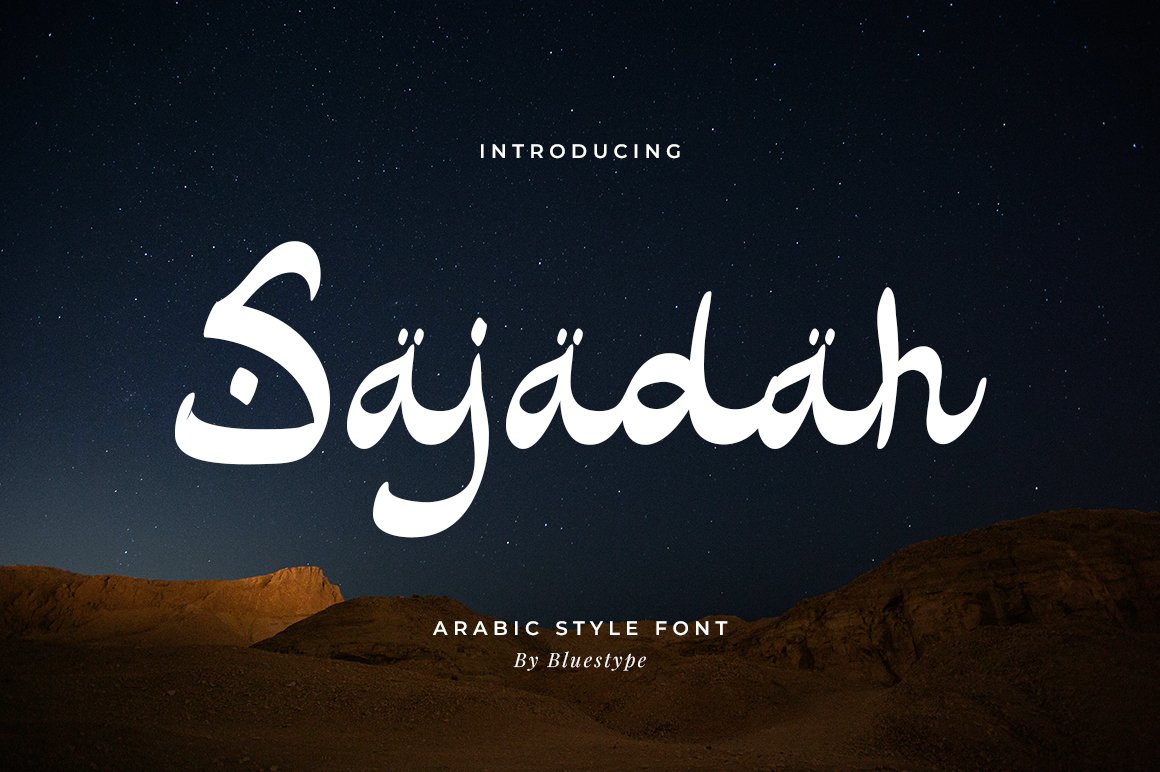 Arabic Style Font