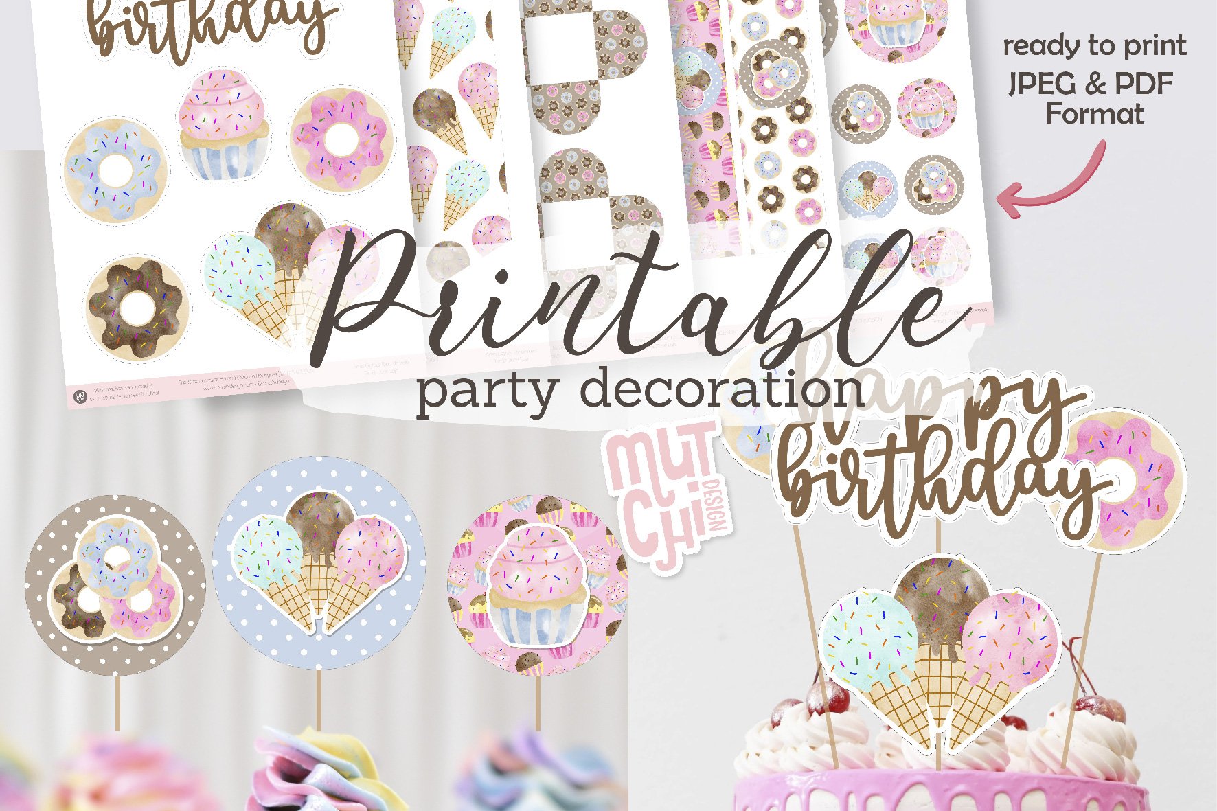 Printable Sweet Shop Party