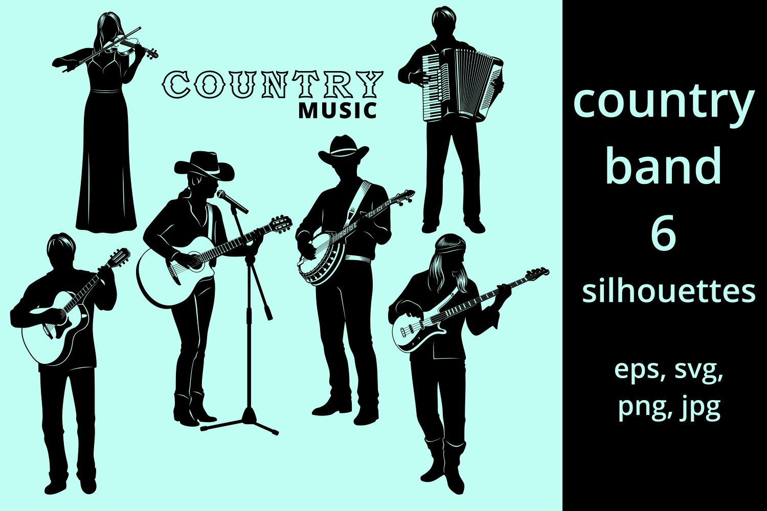 Country Singer Clipart
