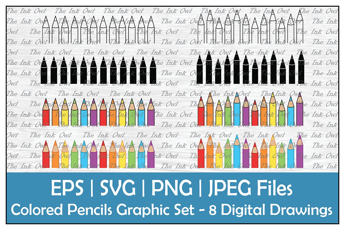 Pencil Borders Clip Art