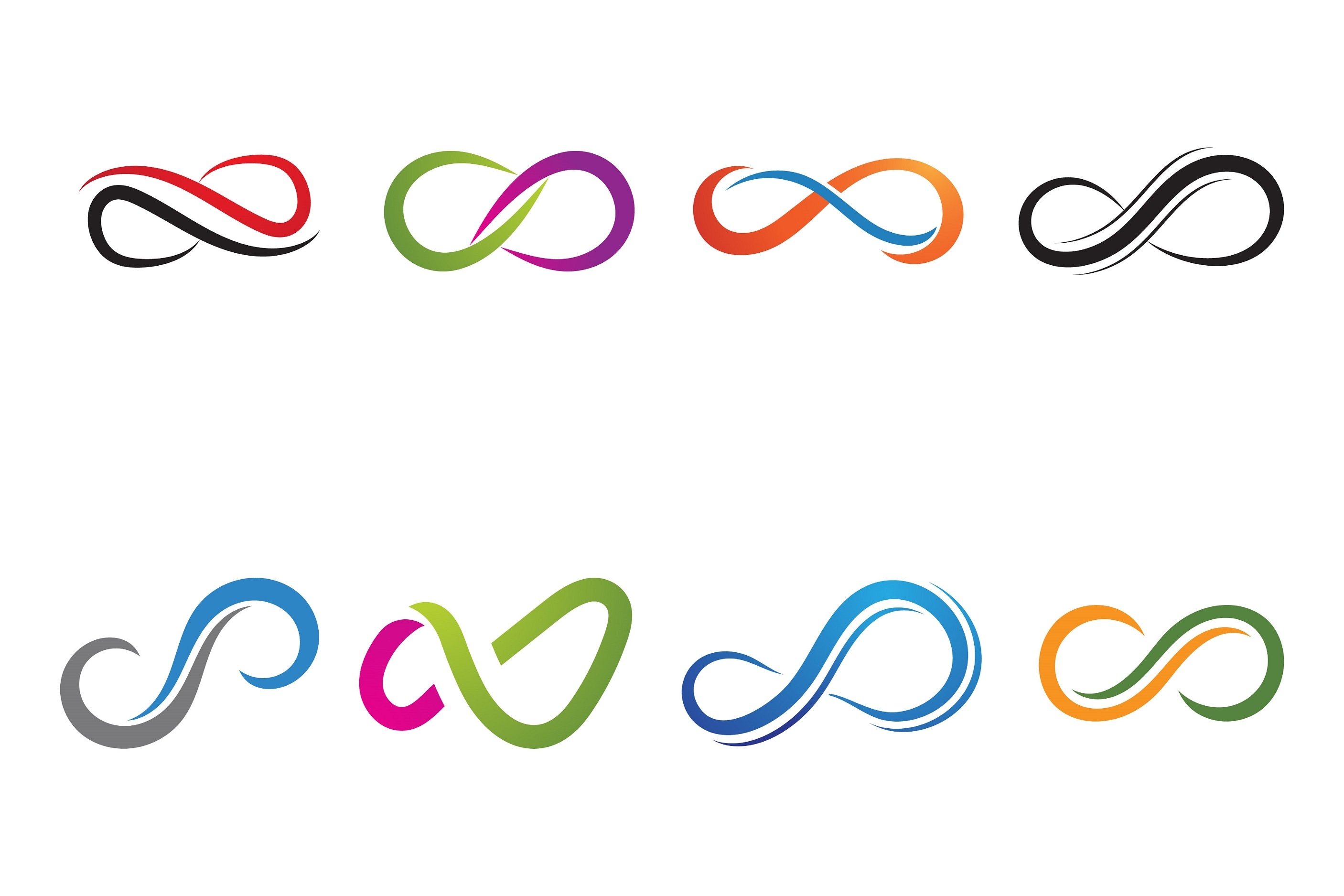 Infinity Design Infinity logo Vector Logo template (1841100) | Logos ...