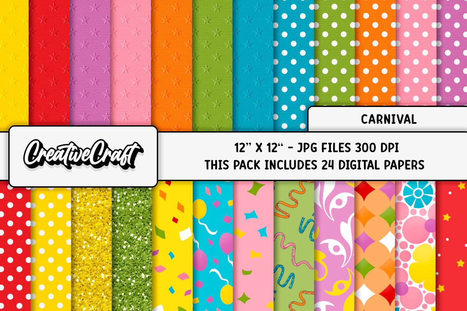 Colorful Scrapbook Cover Design