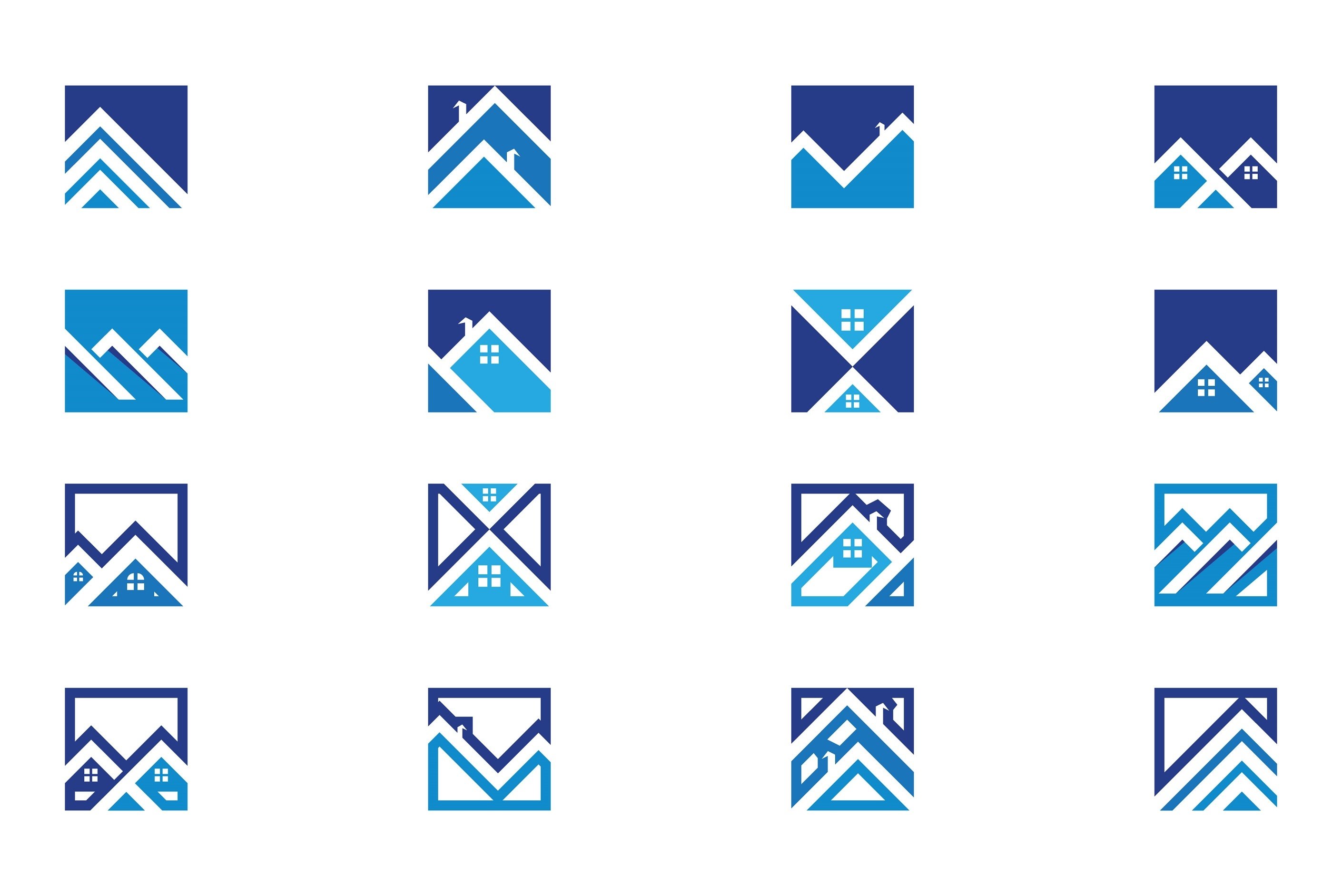 House and home city logo buildings vector (1421066) | Logos | Design ...