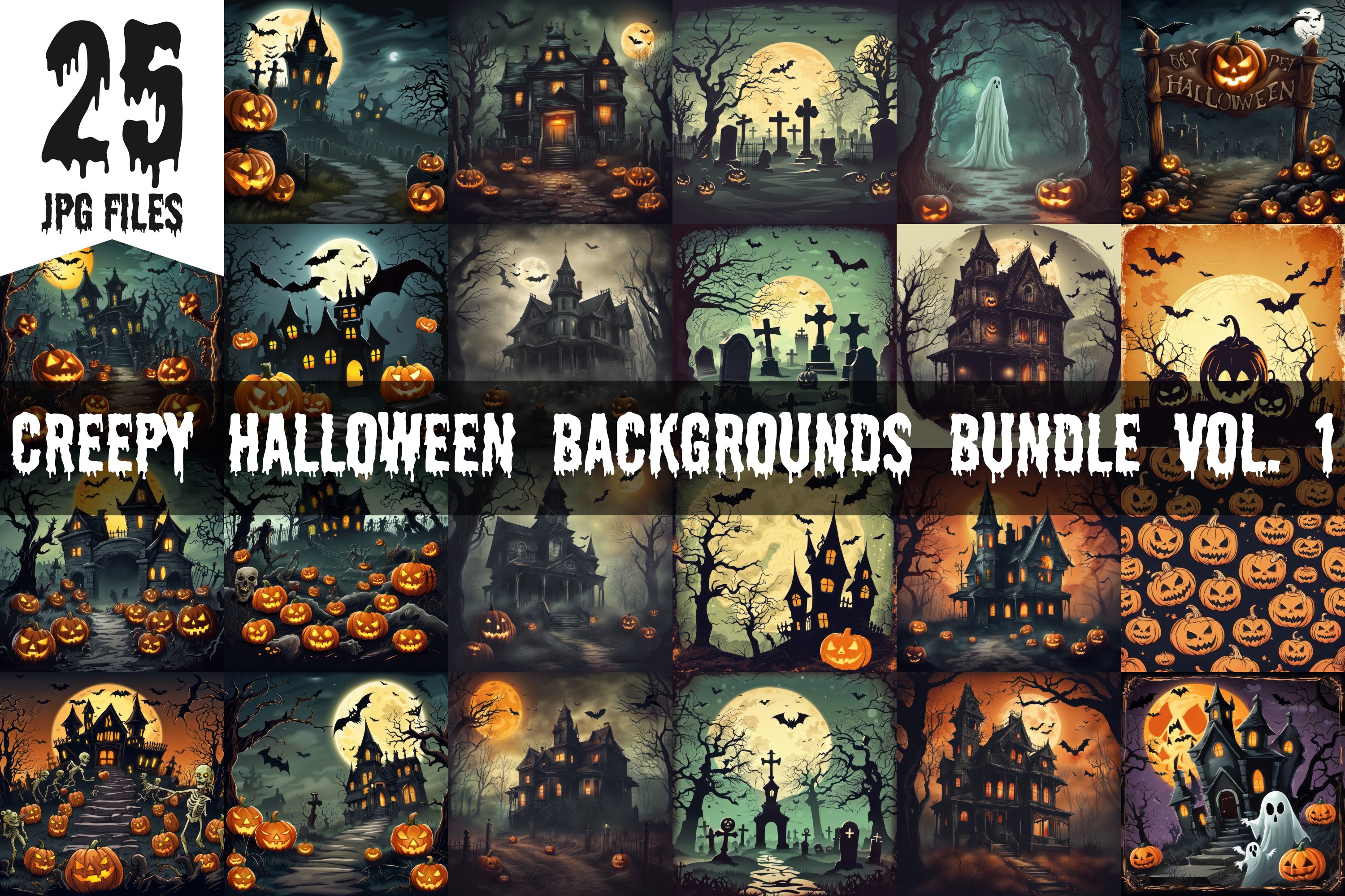 Creepy Halloween Background