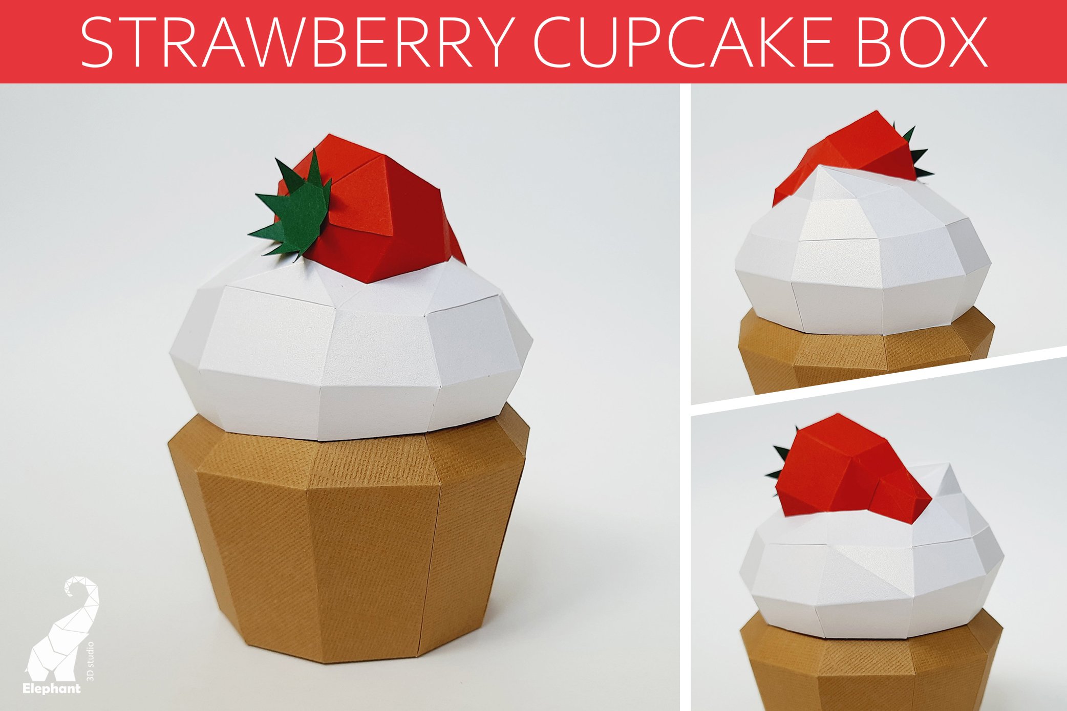 Strawberry Box Template