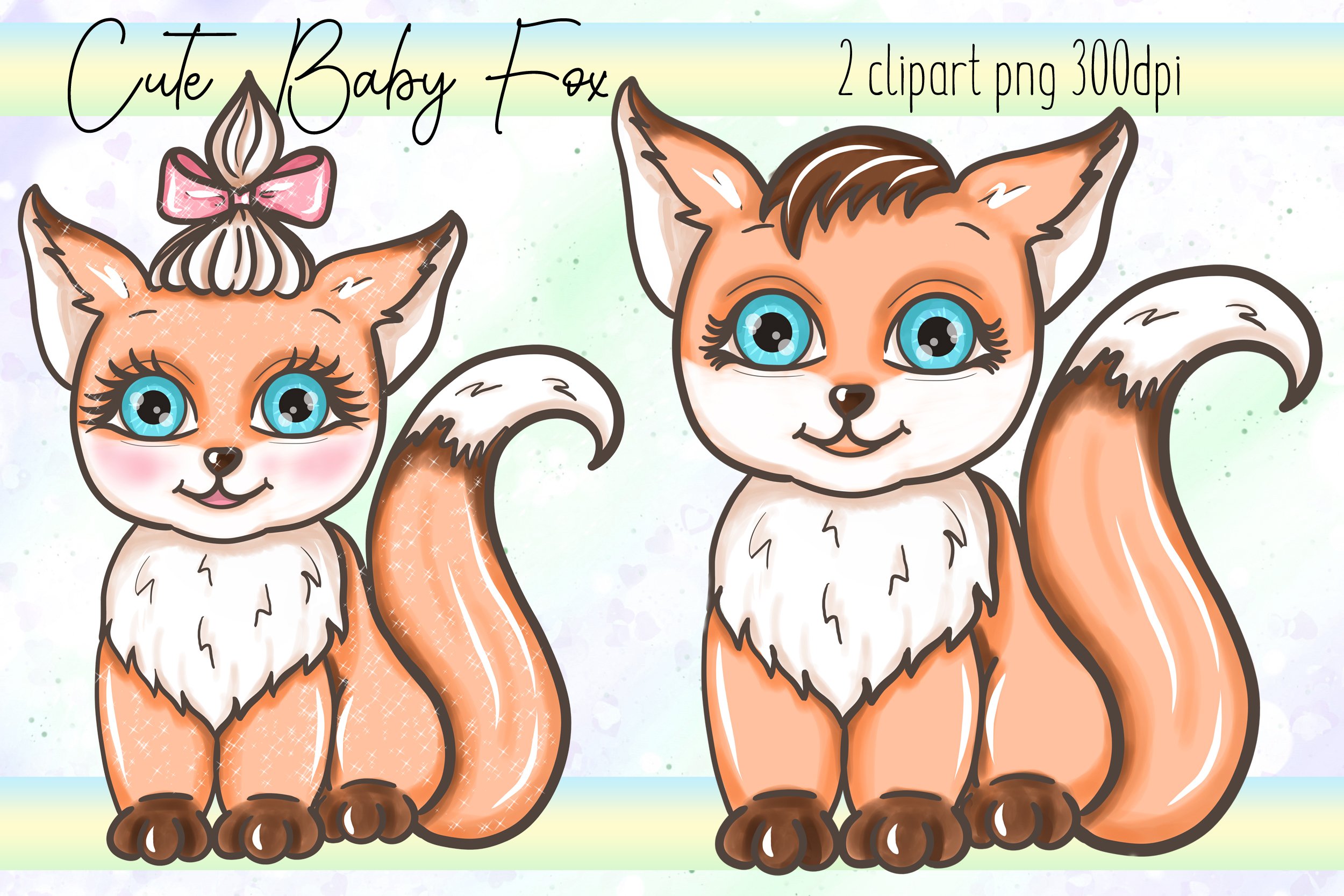 Cute Boys Fox Cartoons