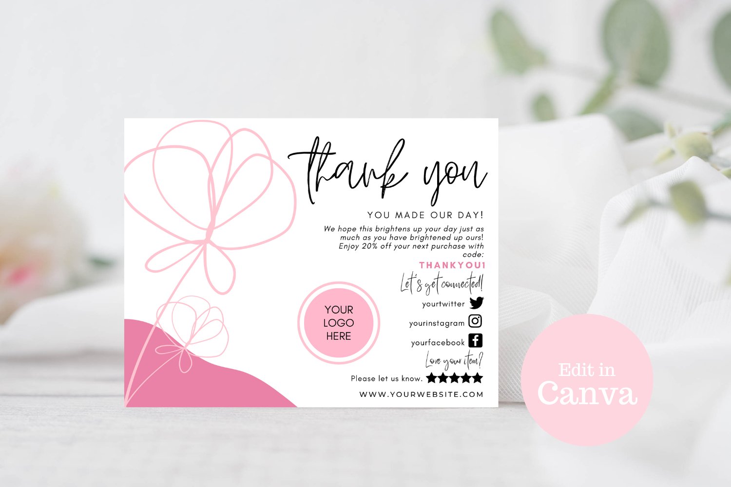 Wake Up Now Business Card Template