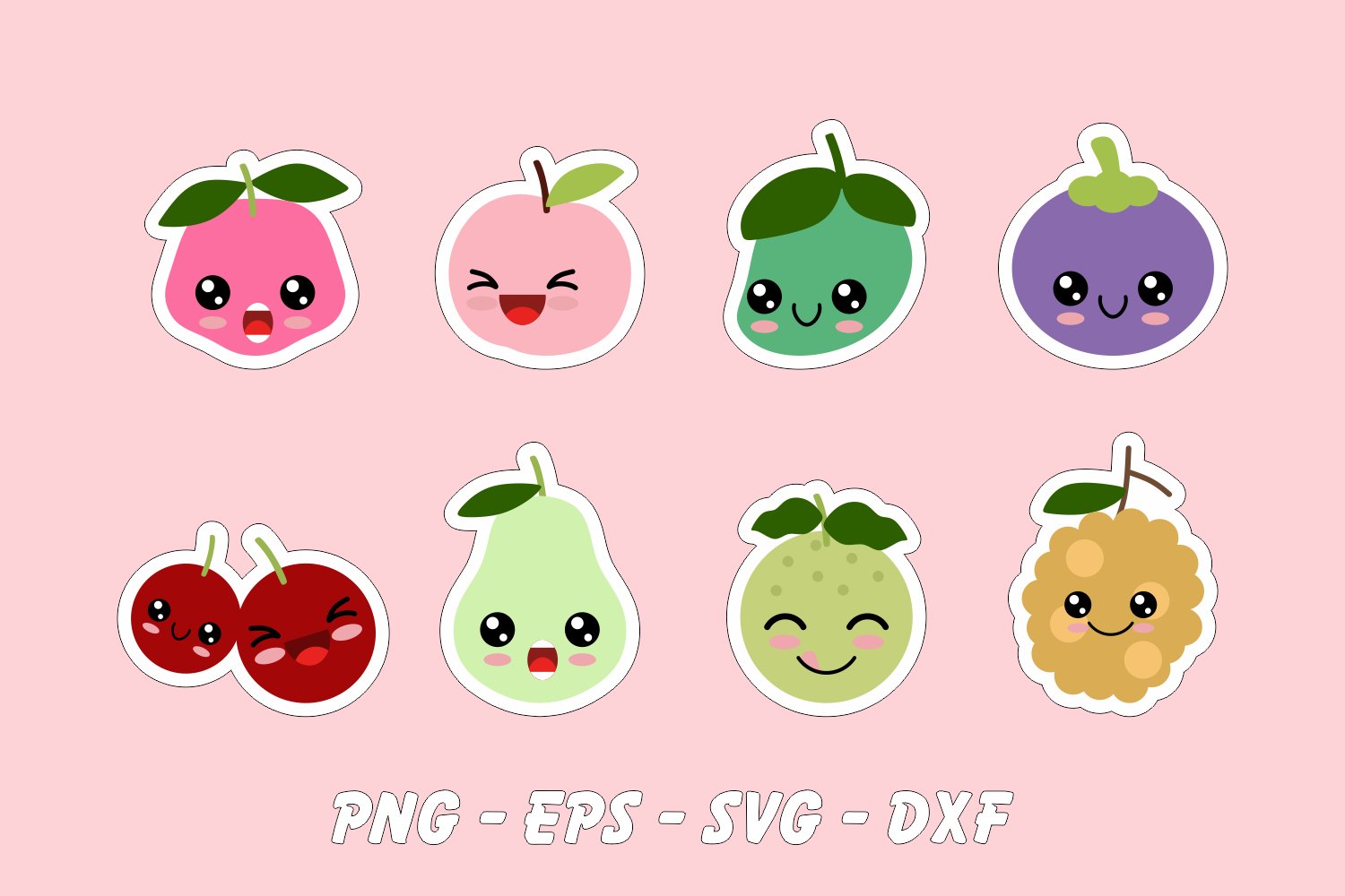 Cute Fruit Drawings