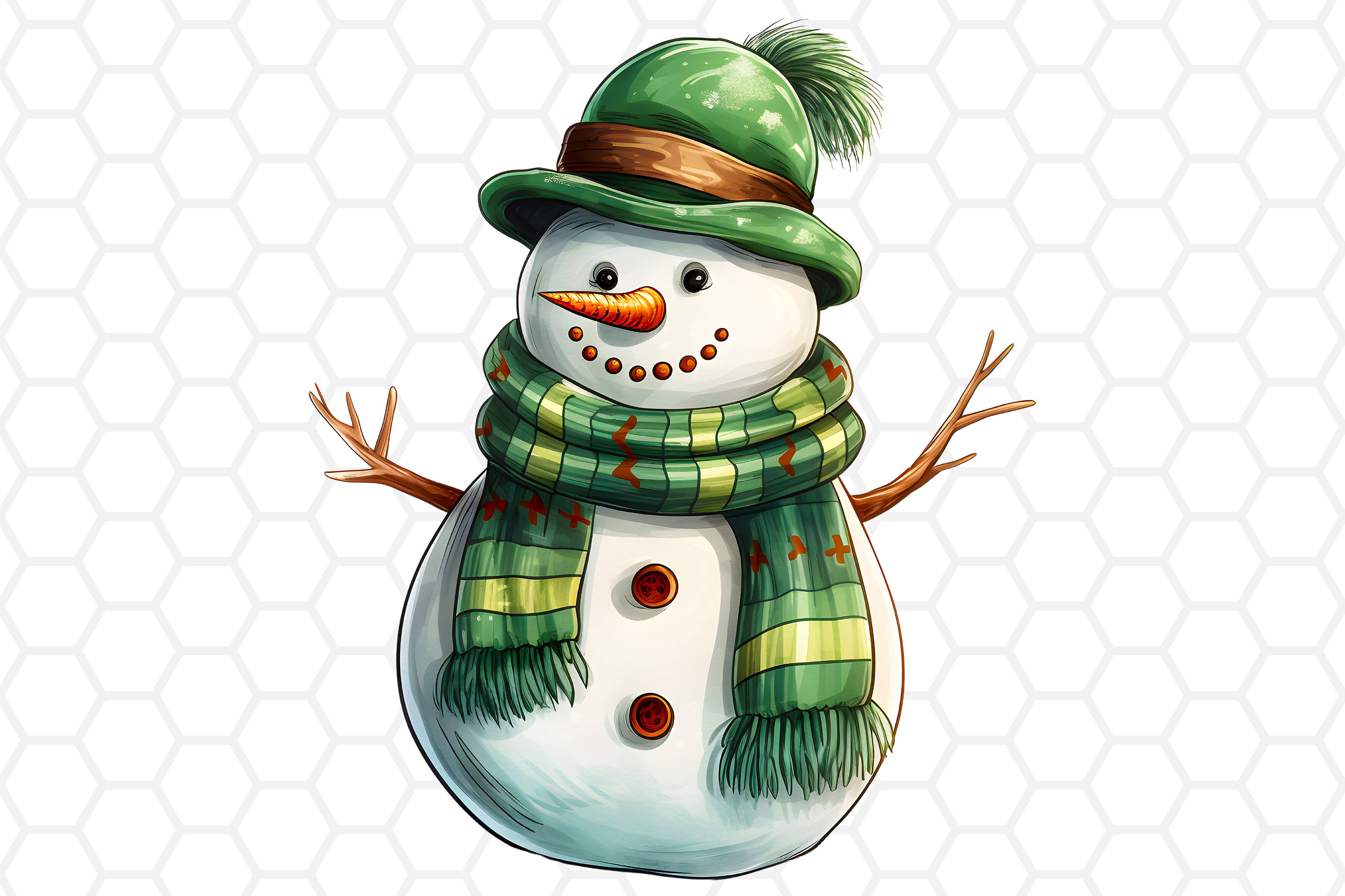 Animated Snowman Clipart