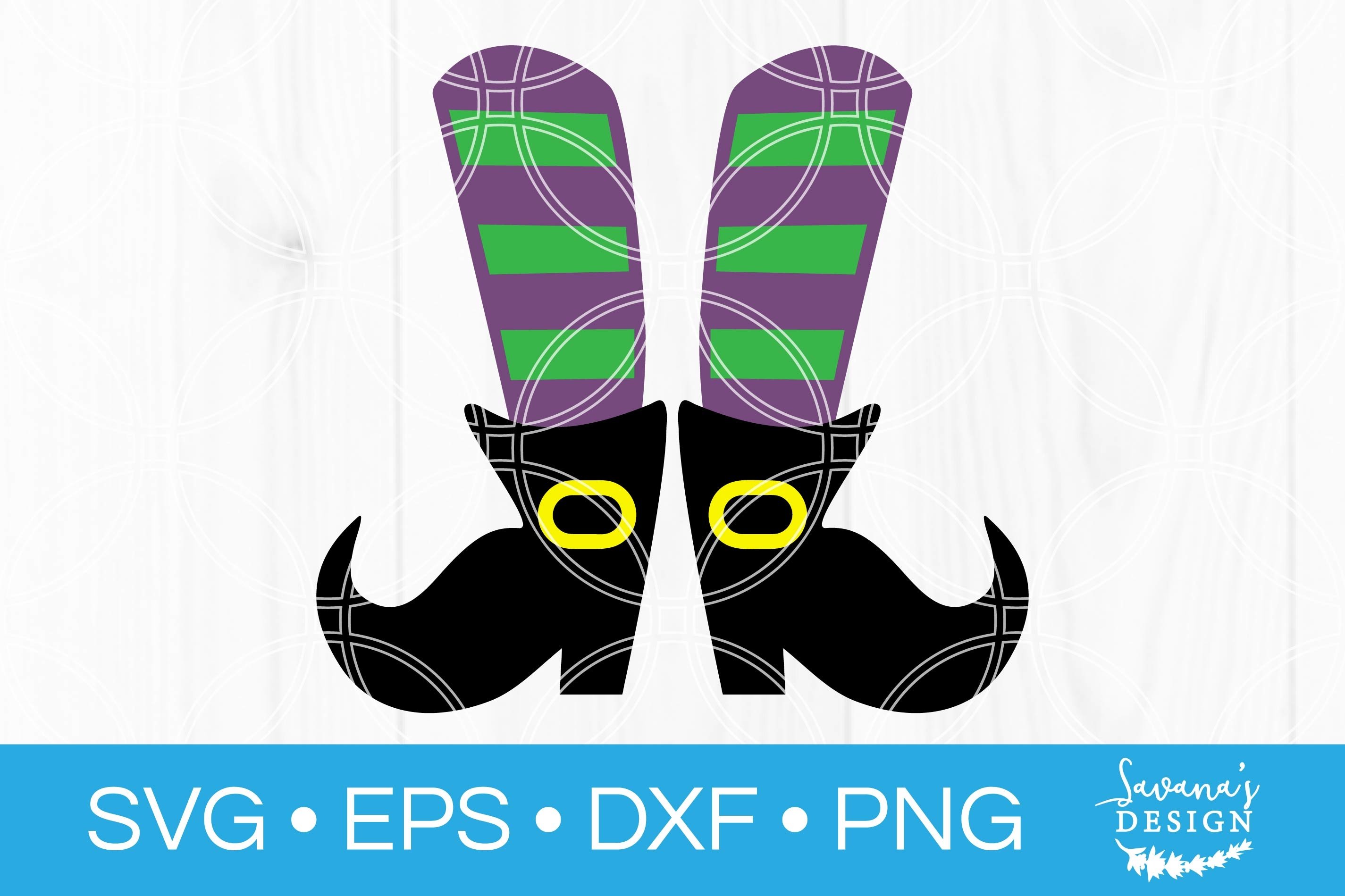 Witch Legs SVG Witch Shoes SVG Halloween Witch SVG Feet (347143) | Cut ...